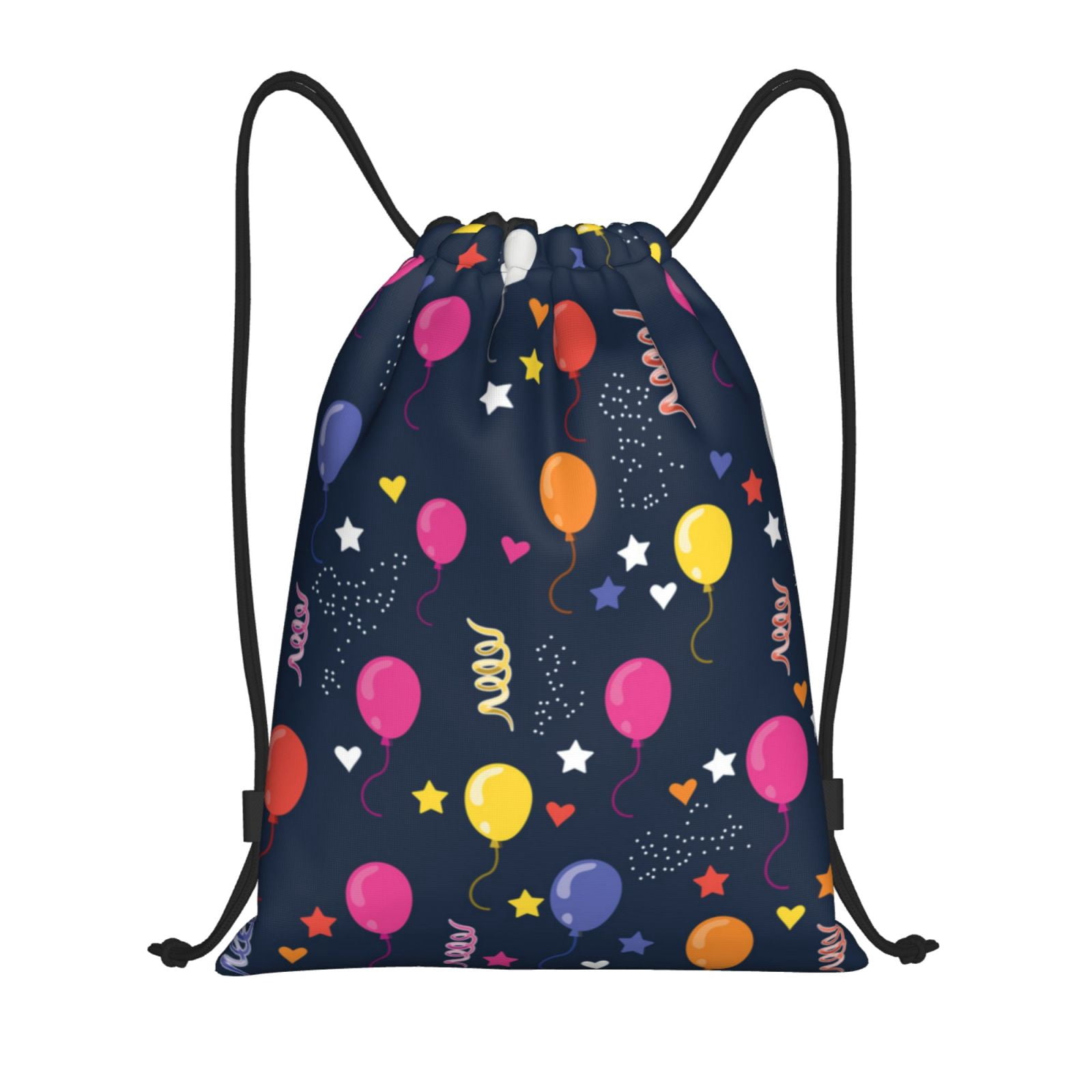 Bingfone Colored Balloons Drawstrings Backpacks Bags For Men Women Gym ...