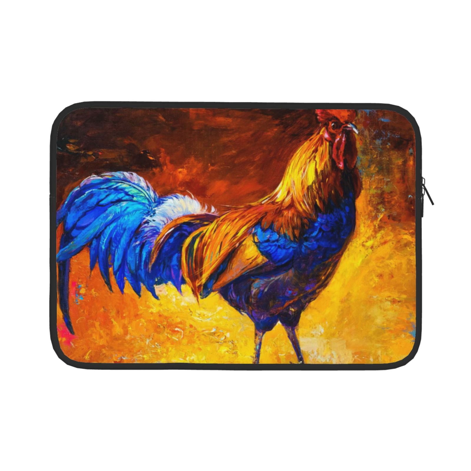Bingfone Colorful Rooster Laptop Sleeve Case 15 Inch, 360° Protective ...