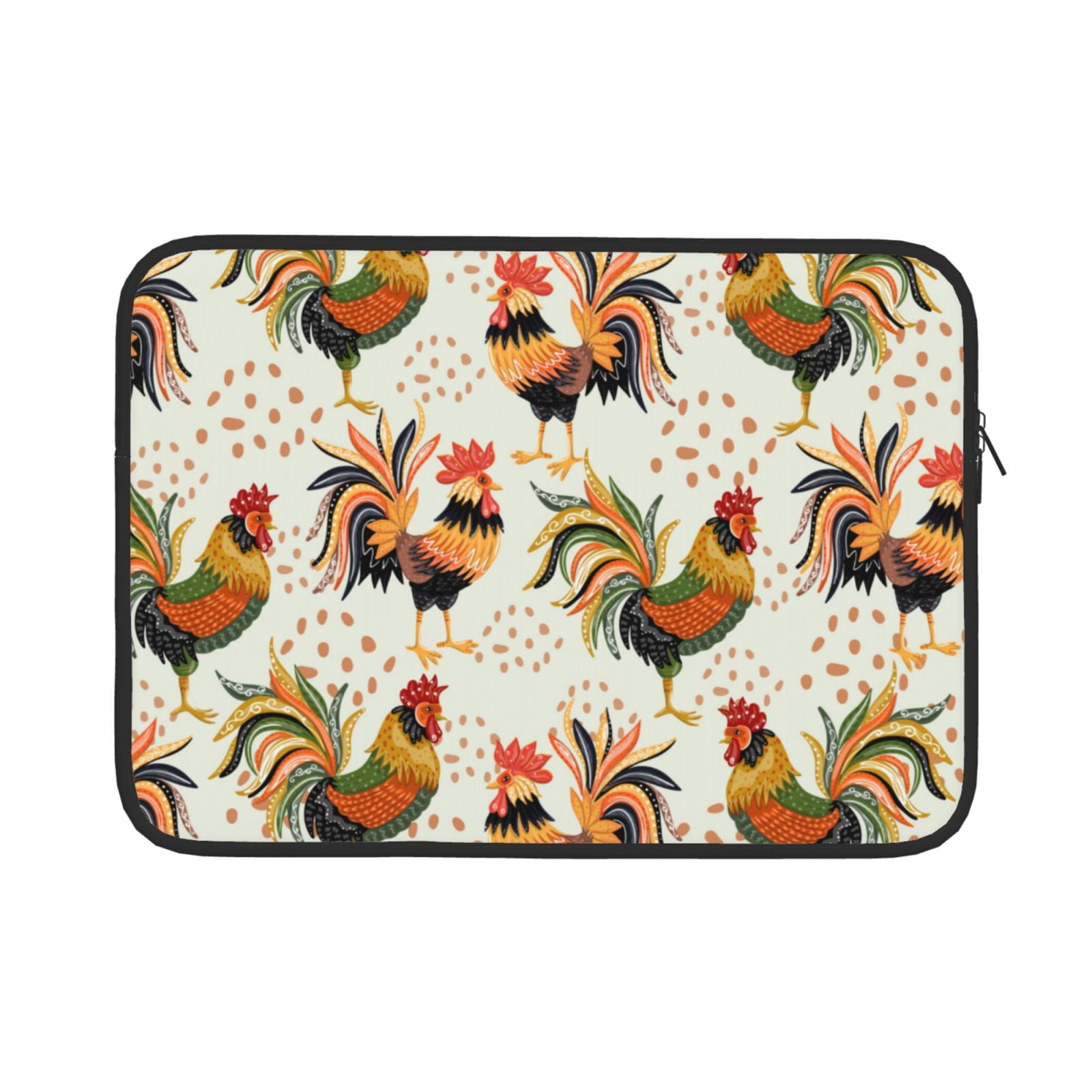 Bingfone Colorful Roosters Laptop Sleeve Case 13 Inch, 360° Protective ...