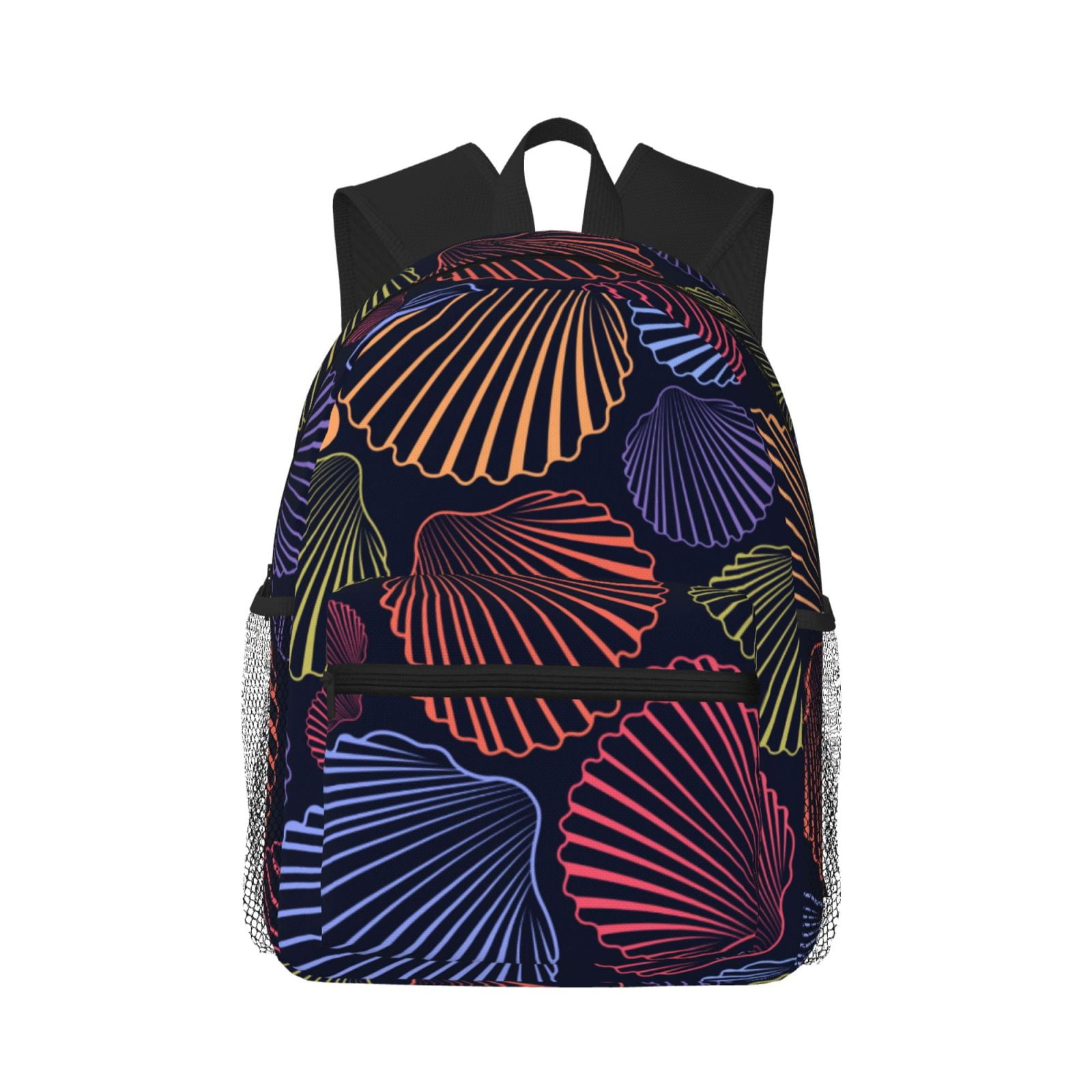 Bingfone Colorful Shells Kids Backpack Girls And Boys Classic School ...