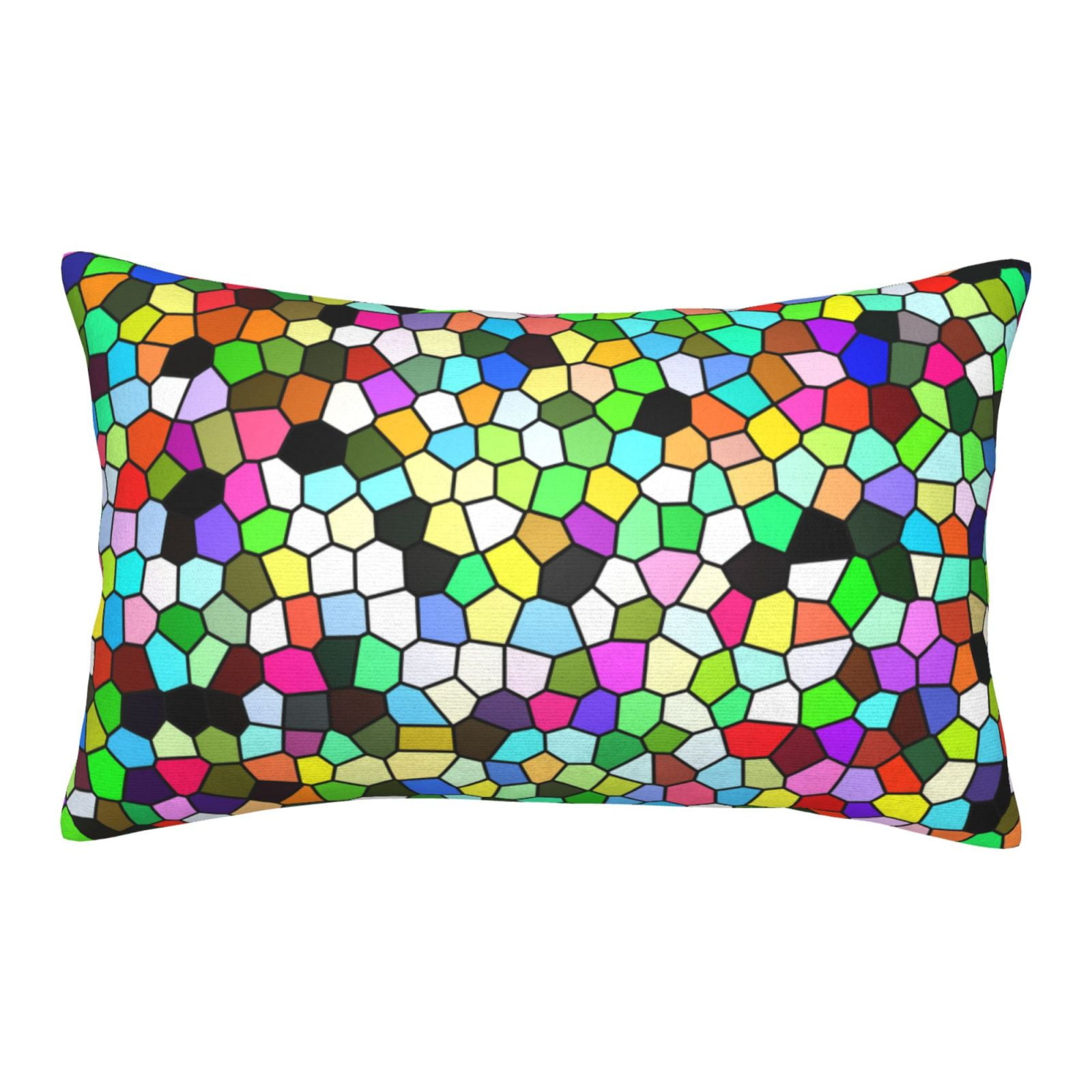Bingfone Colorful Tie Dye Stained Glass Standard Size Pillowcase, Long ...