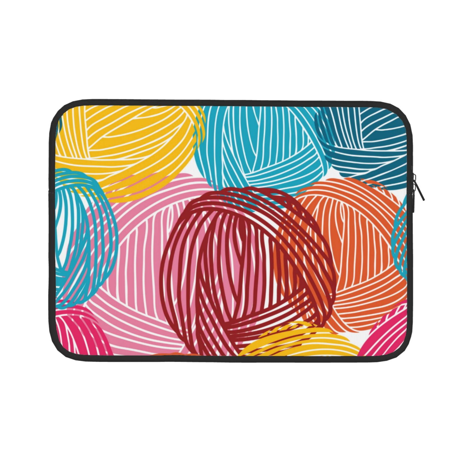 Bingfone Colorful Wool Balls Laptop Sleeve Case 13 Inch, 360 ...
