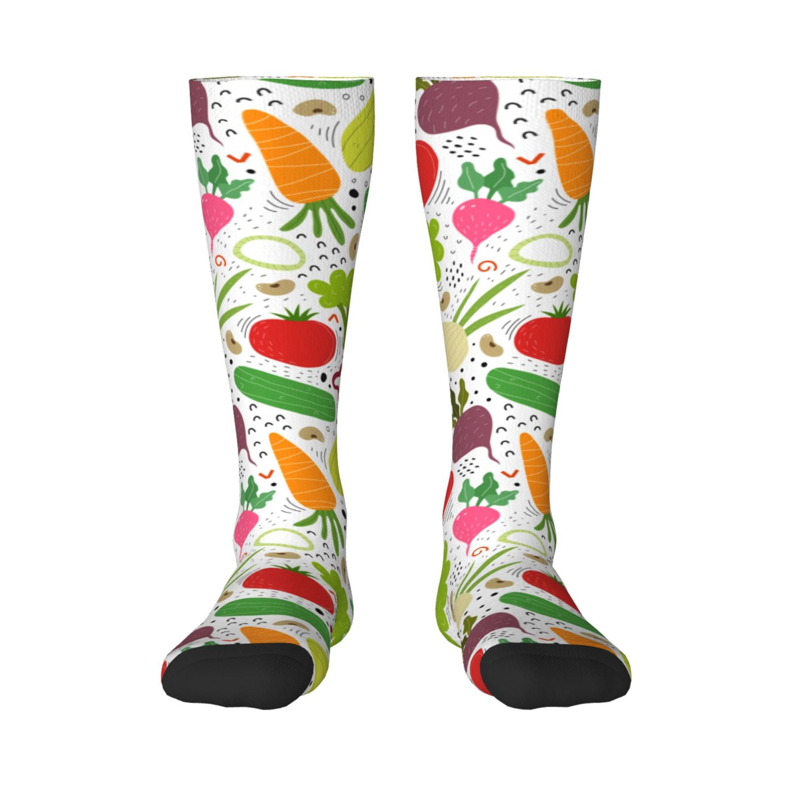 Bingfone Compression Socks For Women And Men Long Socks For Running ...