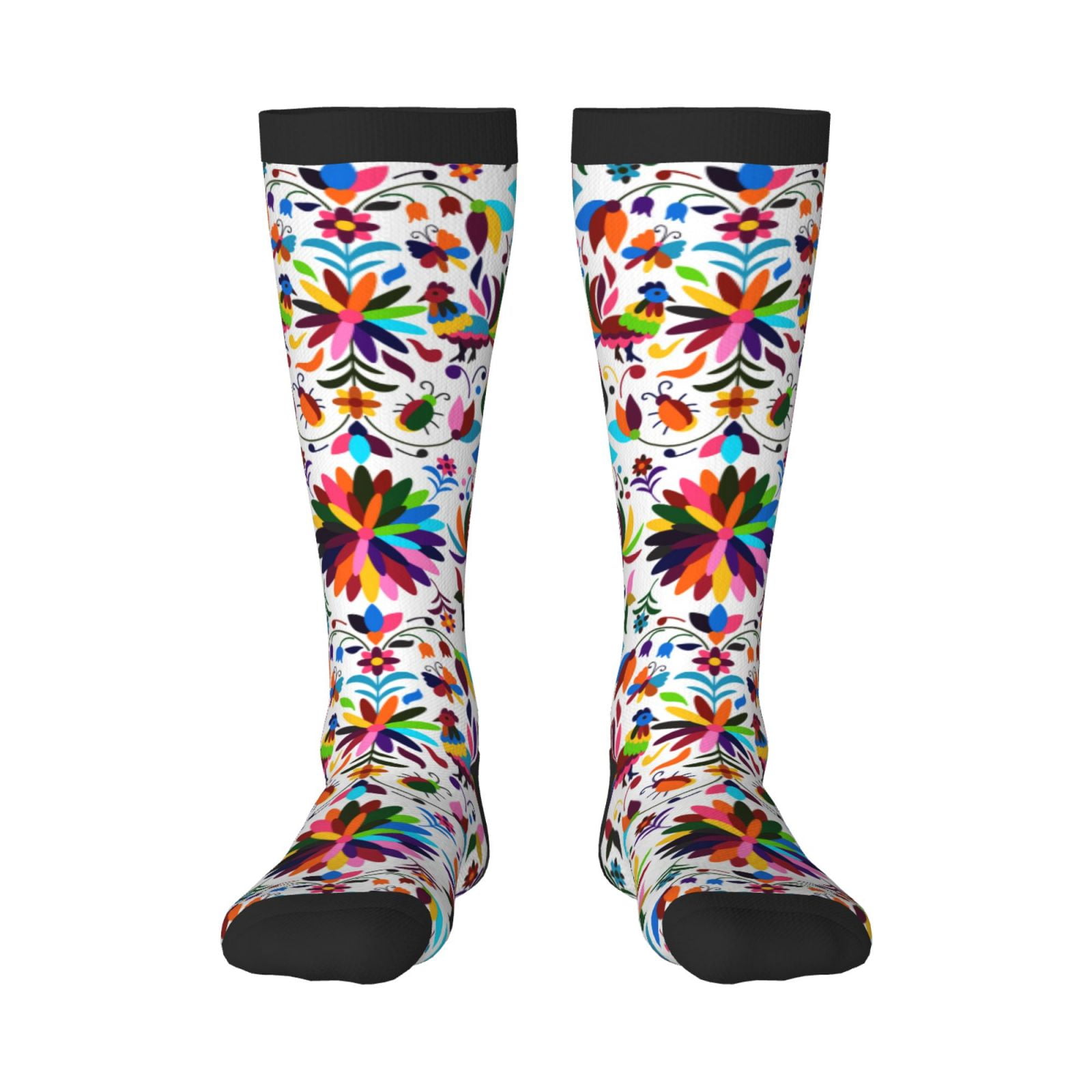 Bingfone Compression Socks For Women And Men Long Socks For Running ...