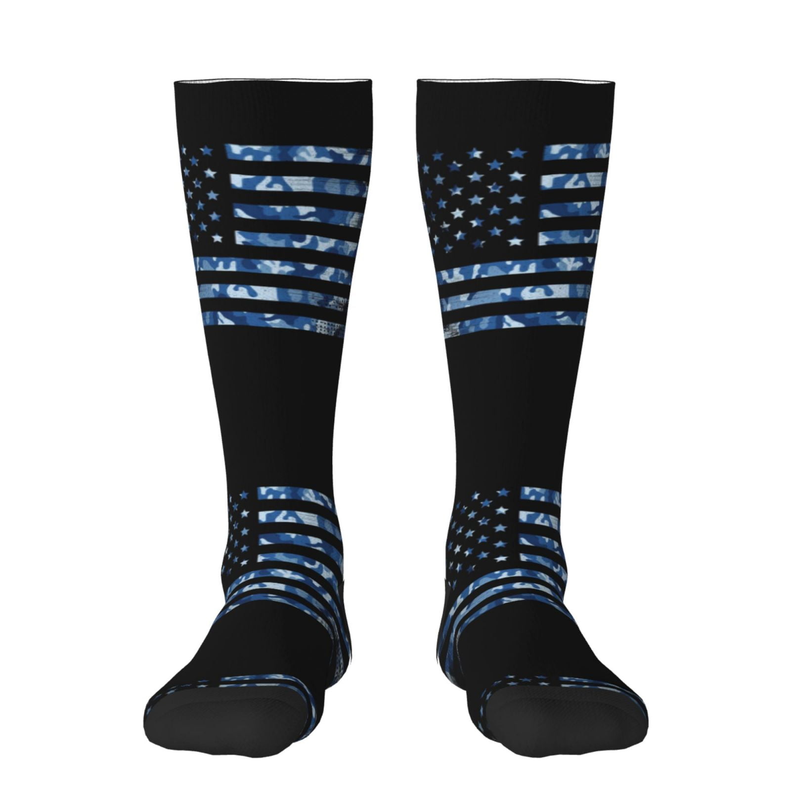 Bingfone Compression Socks For Women And Men Long Socks For Running ...
