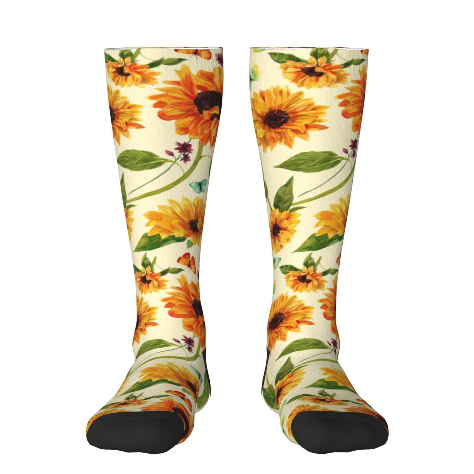 Bingfone Compression Socks For Women And Men Long Socks For Running ...