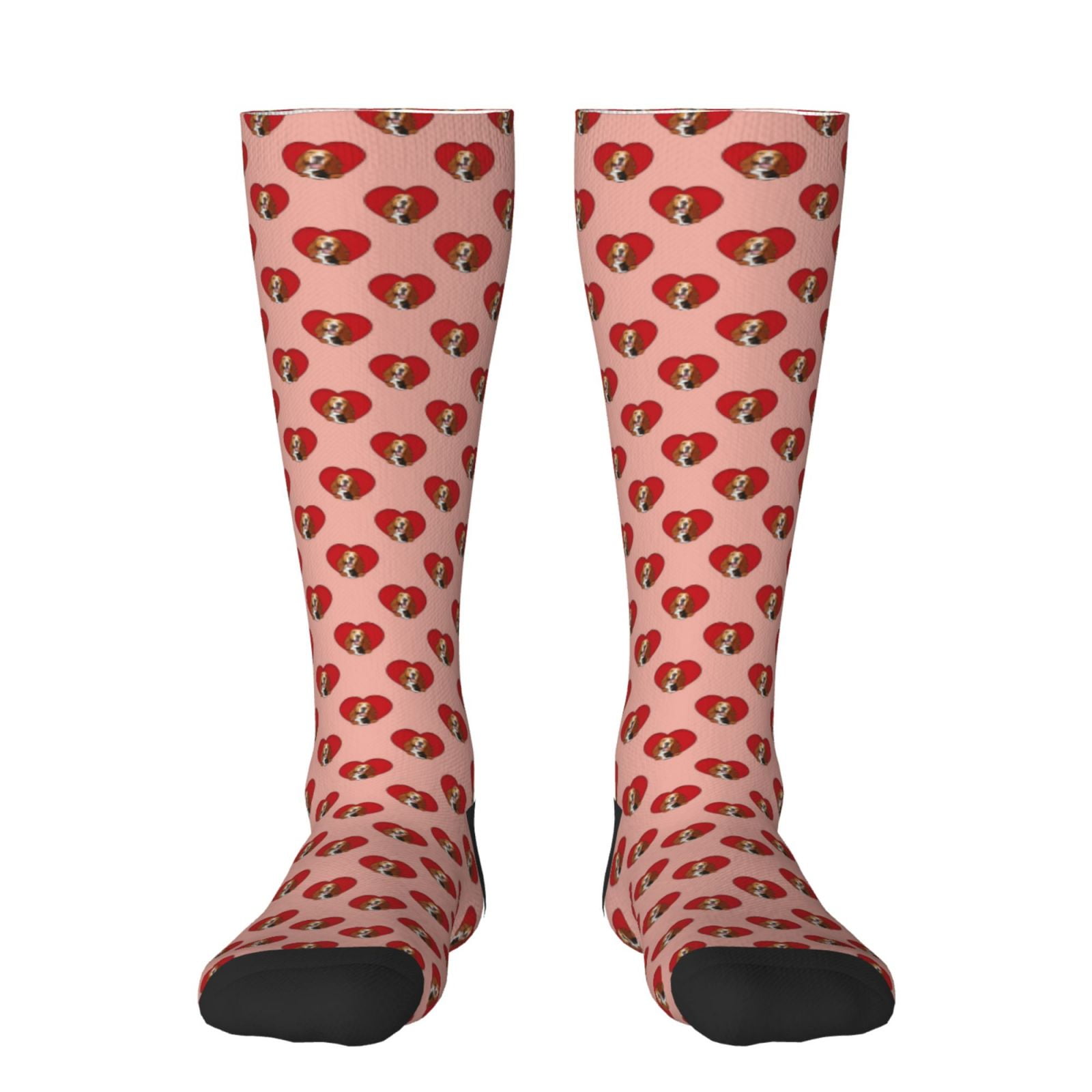 Bingfone Compression Socks for Women and Men Long Socks for Running ...