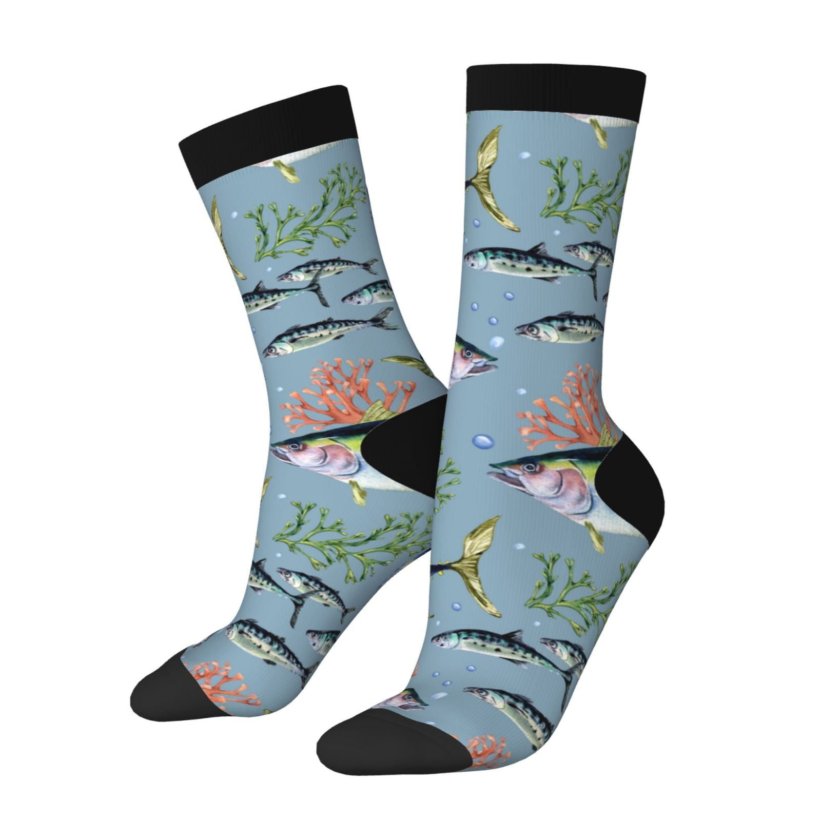 Bingfone Compression Socks for Women and Men Long Socks for Running ...
