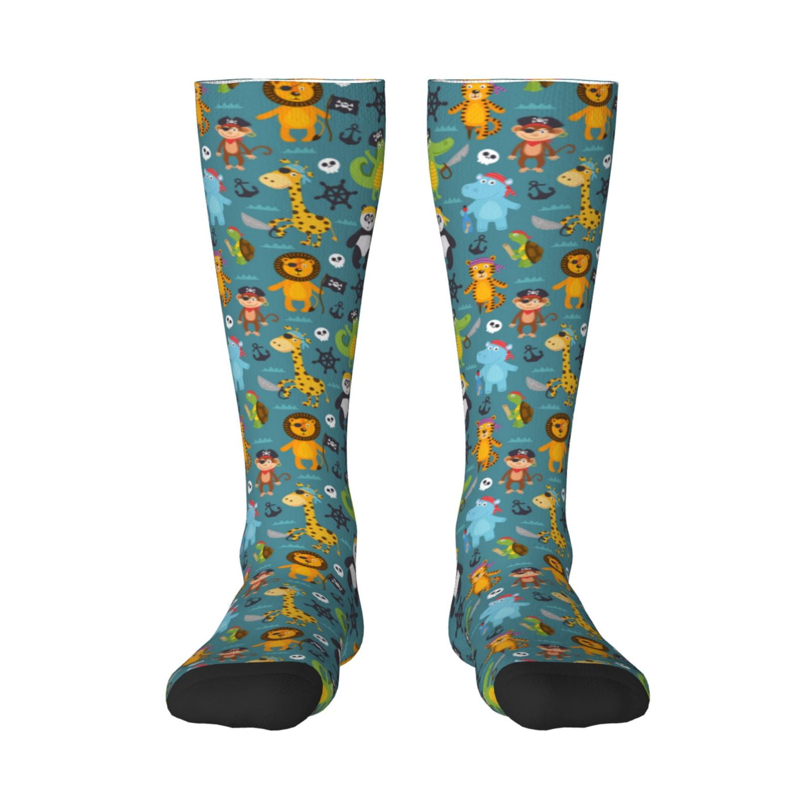 Bingfone Compression Socks for Women and Men Long Socks for Running ...