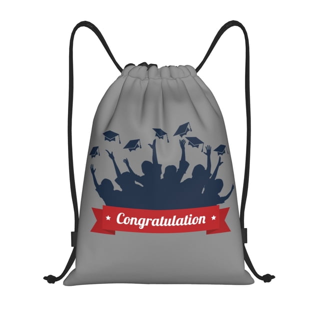 Bingfone Congratulation Graduate Drawstrings Backpacks Bags For Men ...