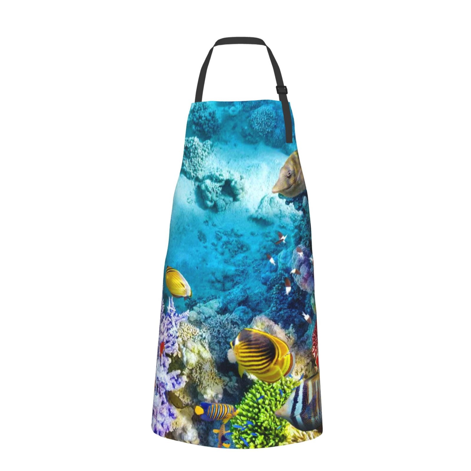 Bingfone Corals And Tropical Fish Apron Gifts For Men, Women ...