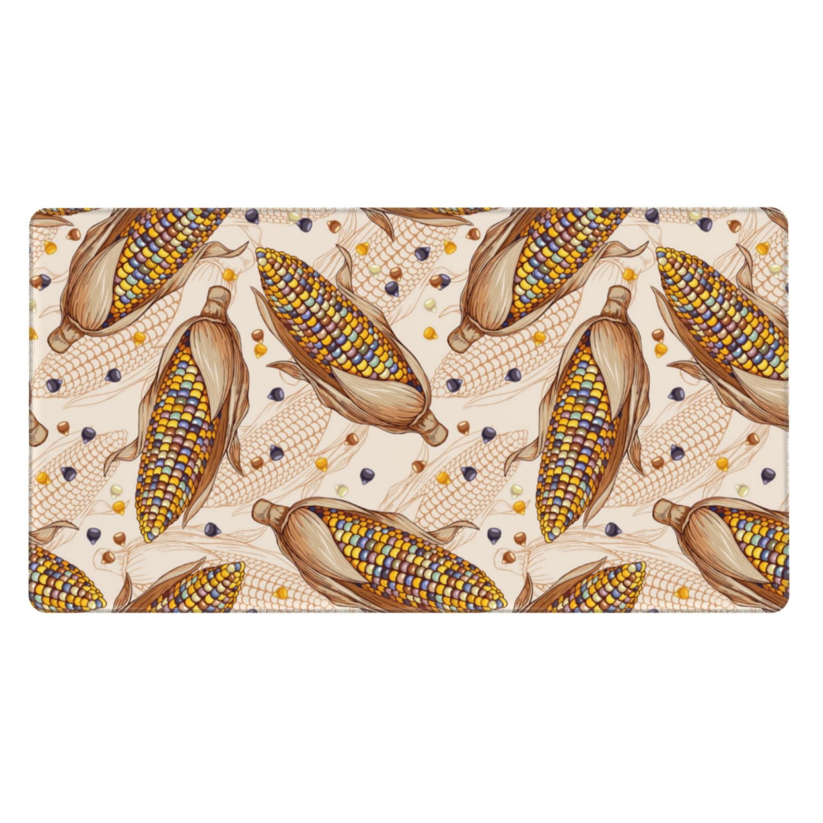 Bingfone Corn 5 Large Gaming Mouse Pad,Extended Desk Mousepad with Stitched Edges,Non-Slip Base ...