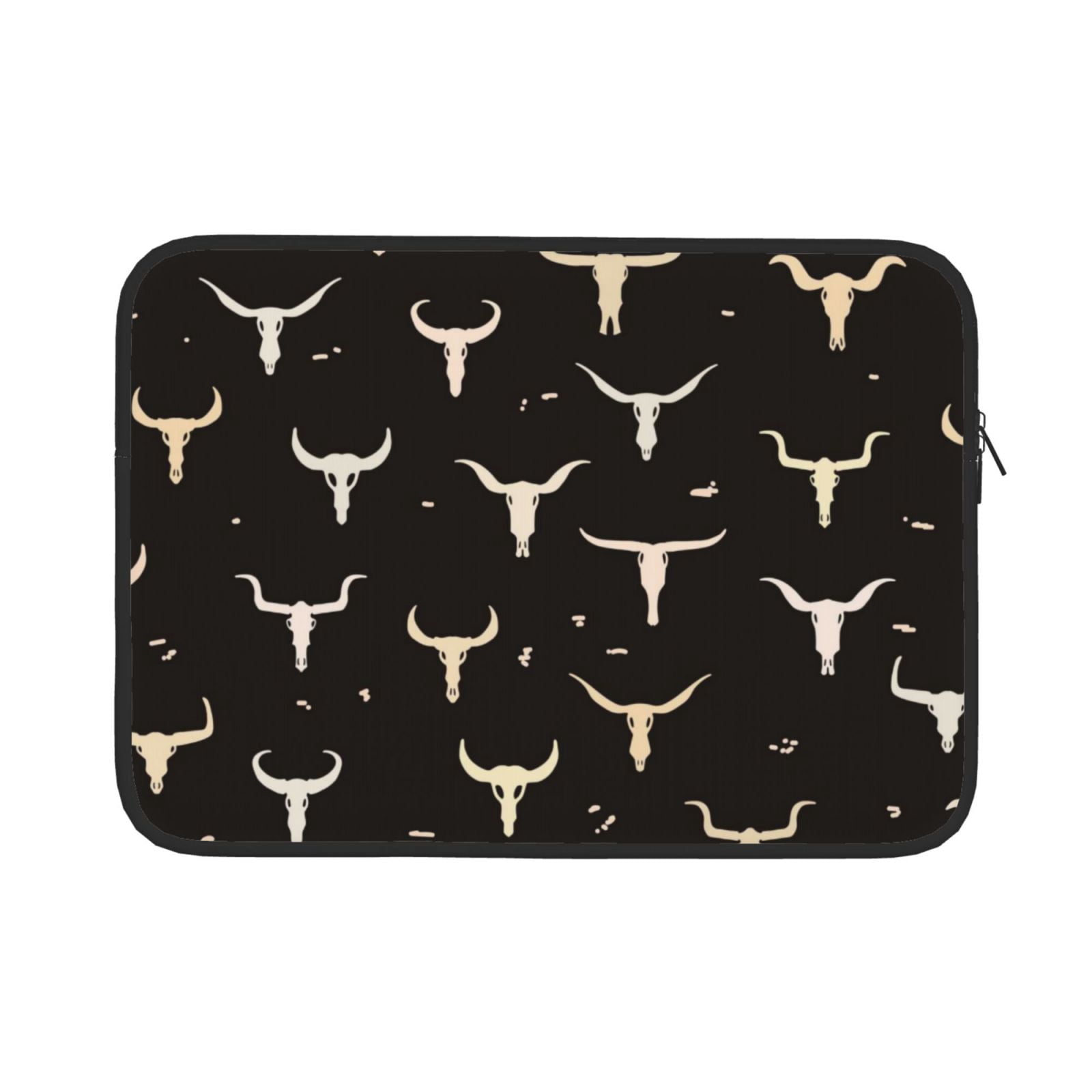 Bingfone Cow Skulls Laptop Sleeve Case 13 Inch, 360° Protective ...