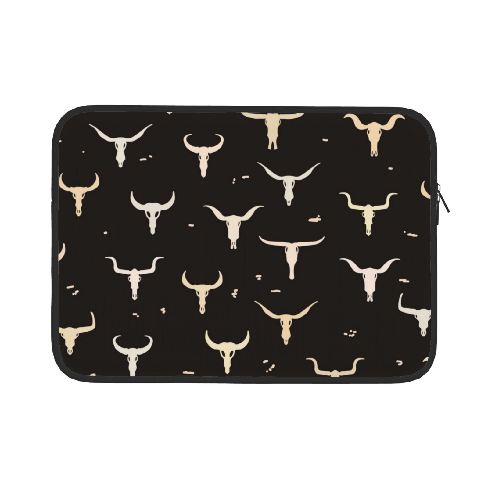 Bingfone Cow Skulls Laptop Sleeve Case 15 Inch, 360° Protective ...