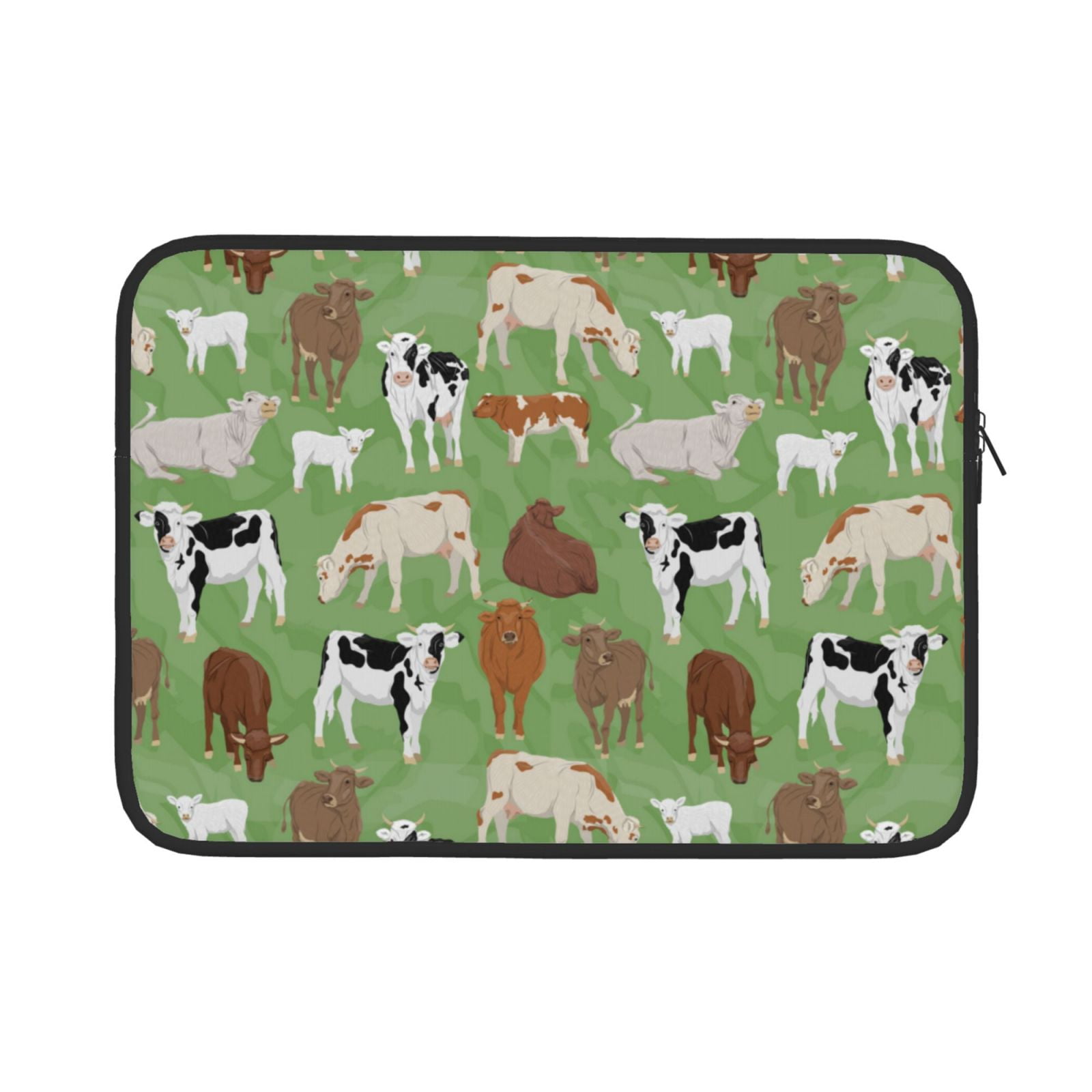Bingfone Cows And Calves Laptop Sleeve Case 13 inch , 360° Protective ...