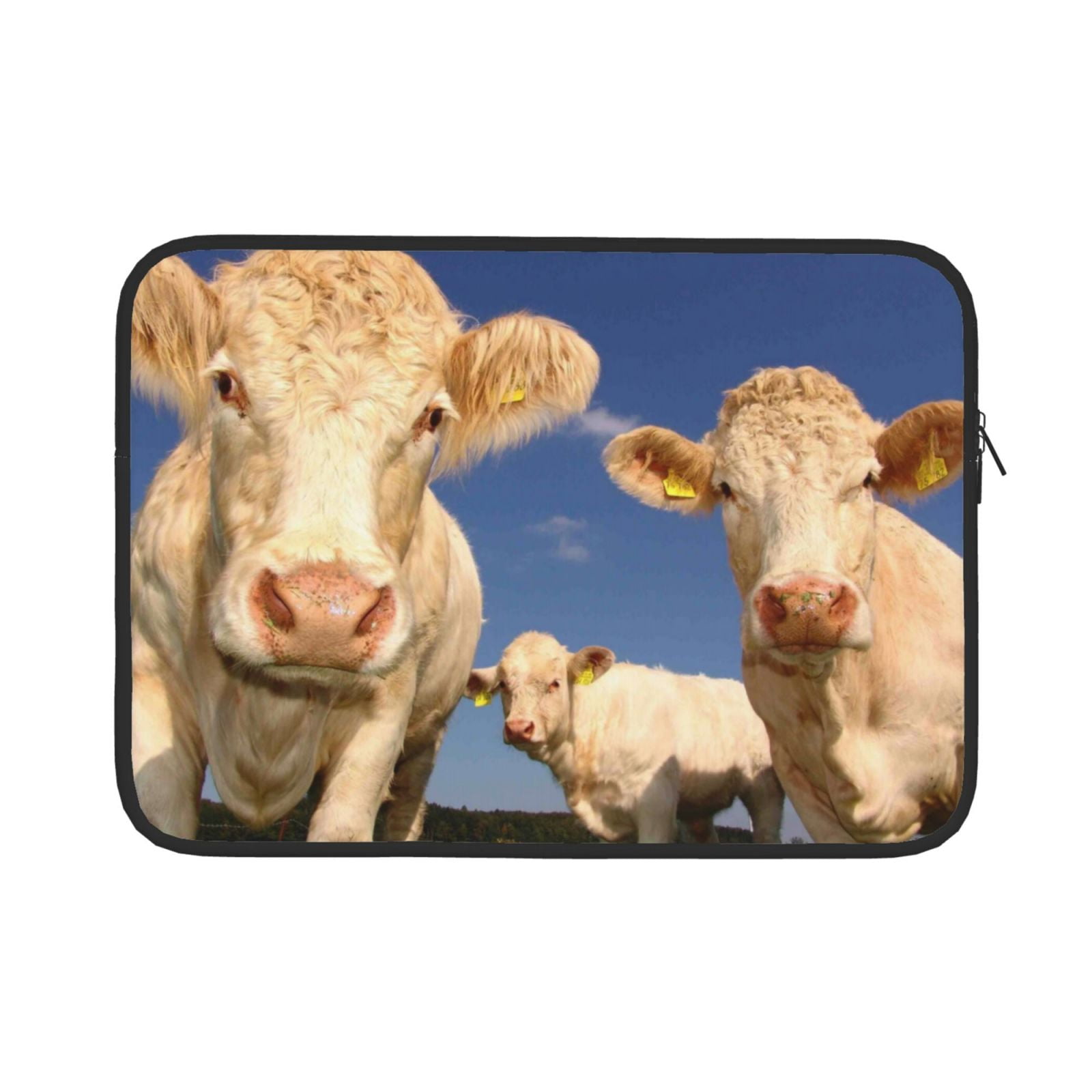 Bingfone Cows Cattles Laptop Sleeve Case 13 Inch, 360° Protective ...