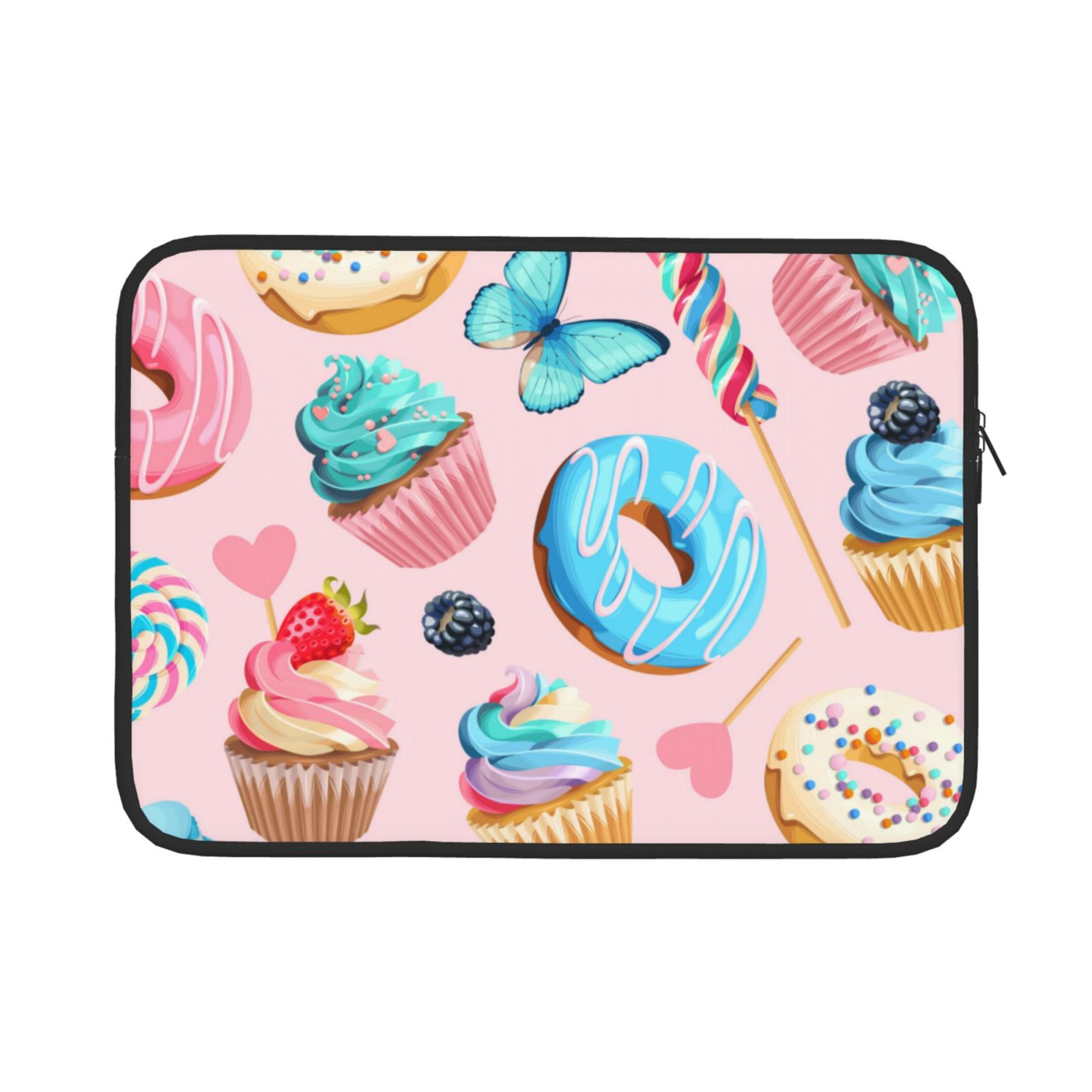 Bingfone Cupcakes and Donuts Laptop Sleeve Case 15 inch , 360 ...