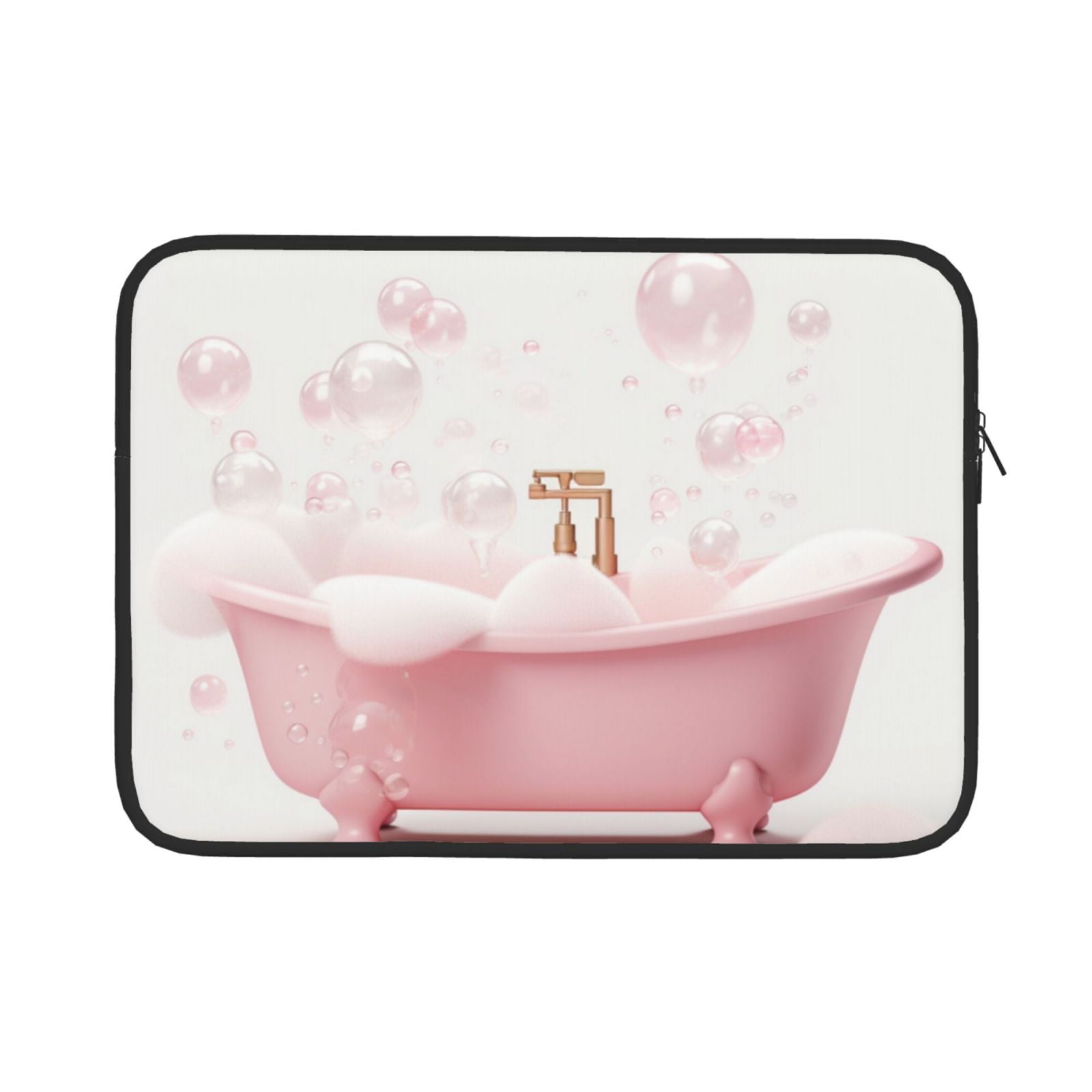 Bingfone Cute Bathtub Laptop Sleeve Case 13 Inch, 360° Protective ...