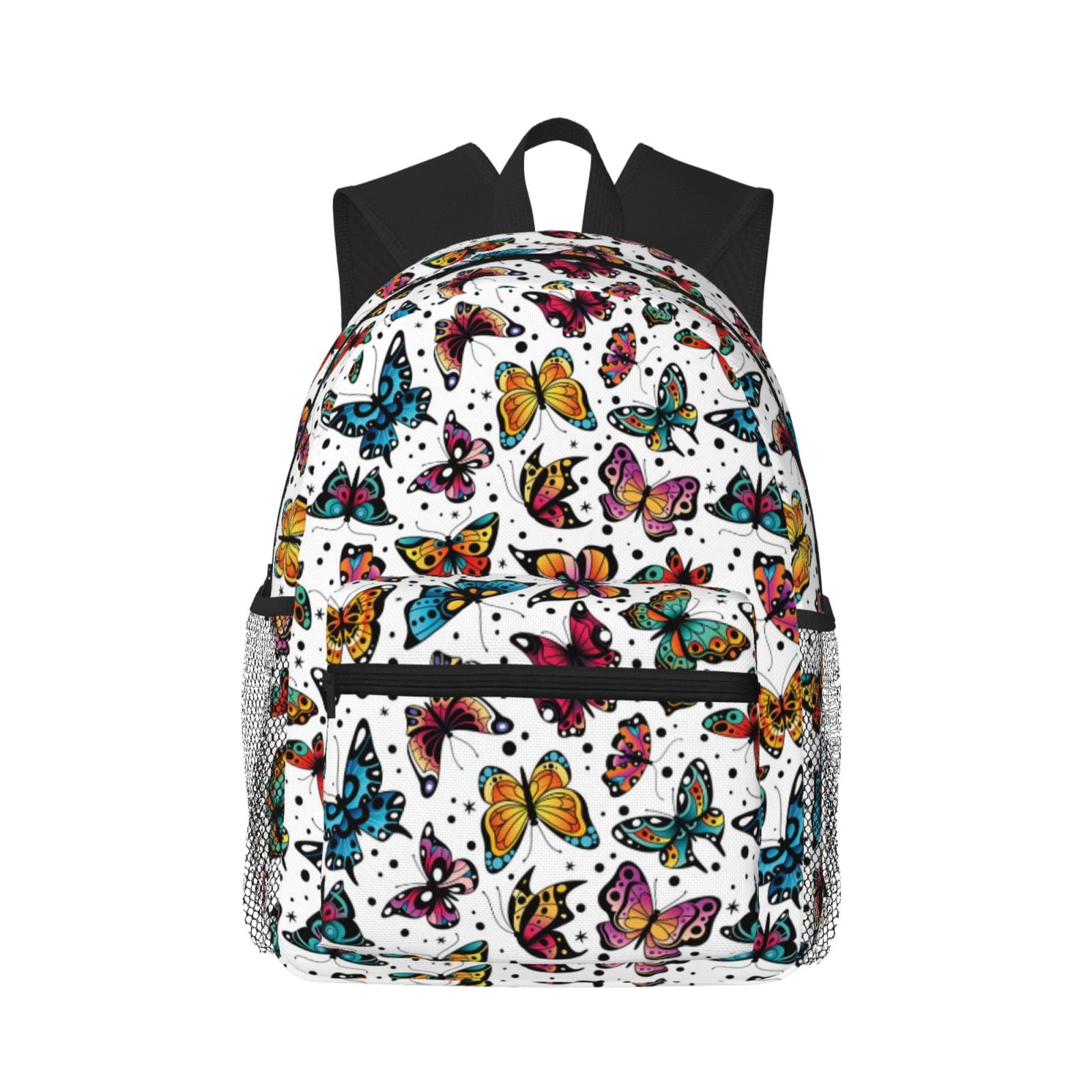 Bingfone Cute Butterfly Kids Backpack Girls And Boys Classic School ...