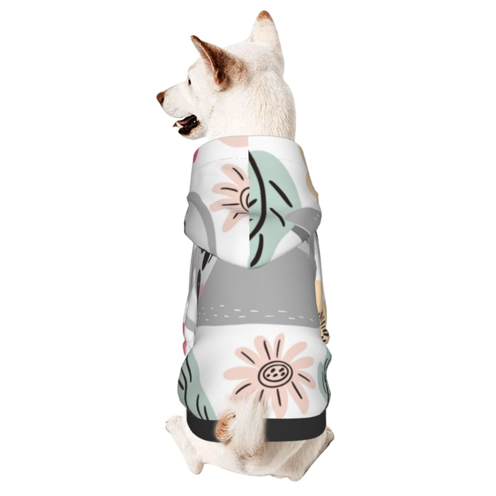 Bingfone Cute Cartoon Sloth Dog Clothes Hoodie, Pet Winter Coat,Puppy ...