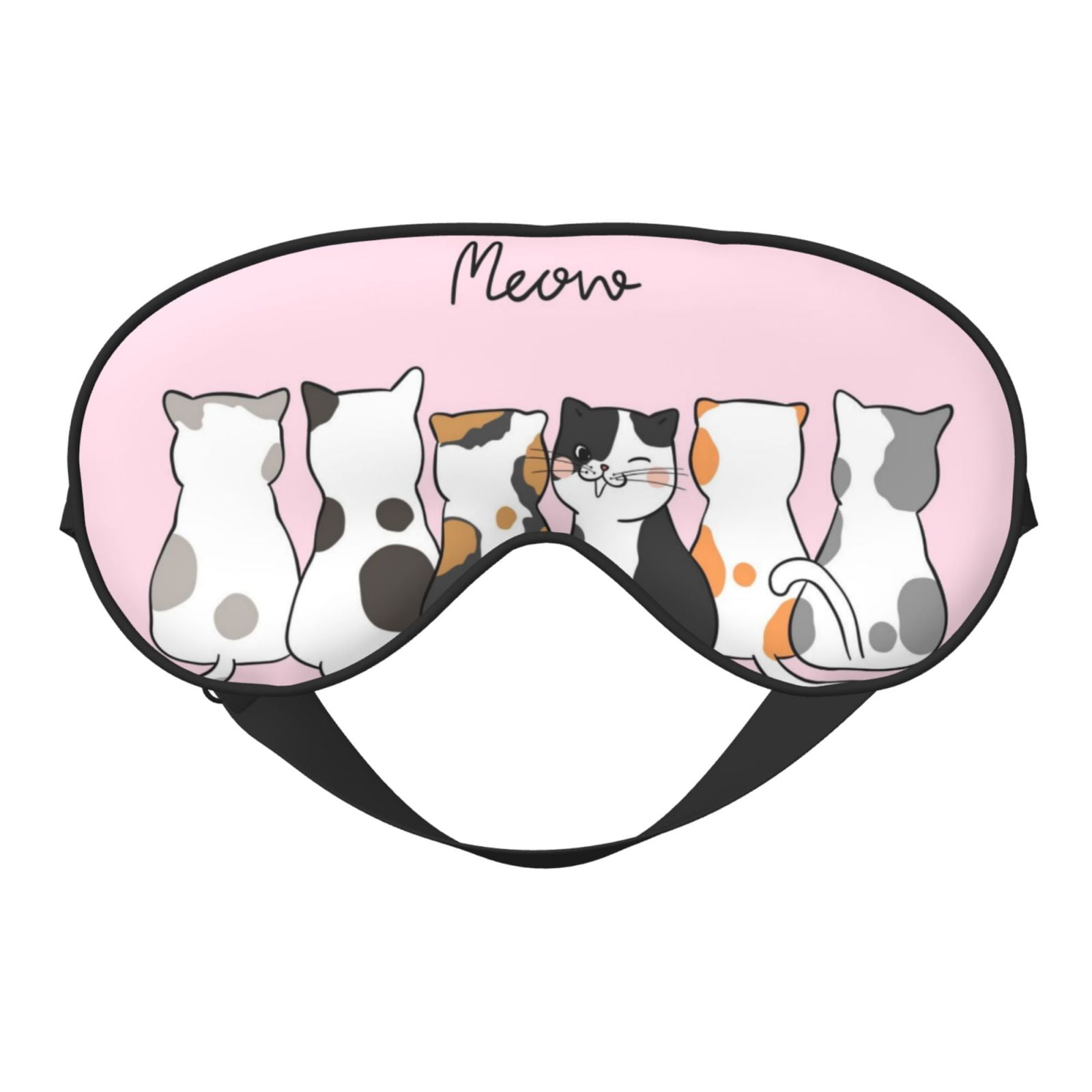 Bingfone Cute Cats for Sleep Mask Eye Mask for Sleeping, Super Soft ...