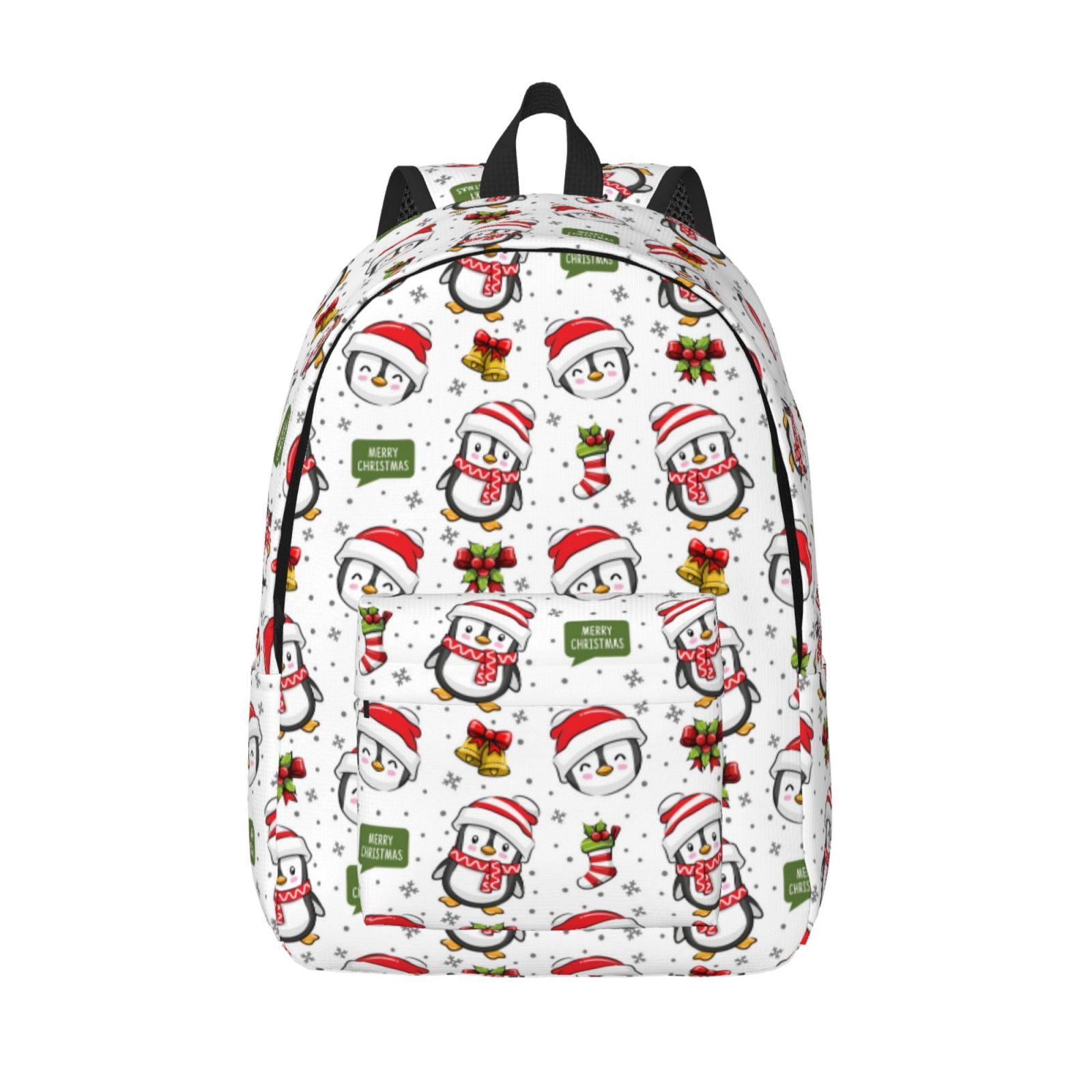 Bingfone Cute Christmas Hat Penguin A Print Canvas College Laptop ...