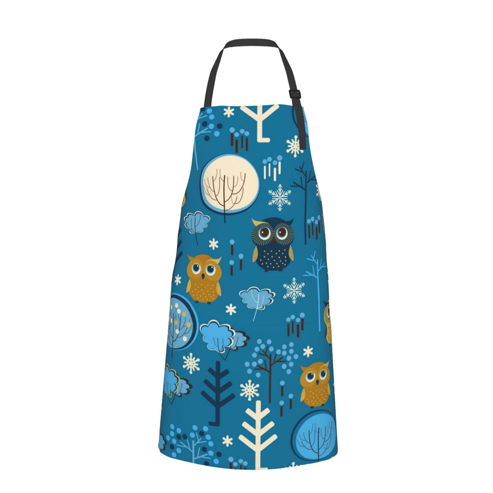 Bingfone Cute Colorful Owls And Trees Apron Gifts For Men, Women ...