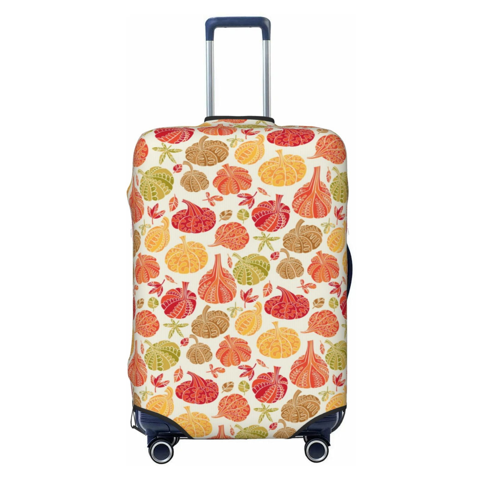 Bingfone Cute Colorful Pumpkins Luggage Cover Washable Suitcase Cover ...