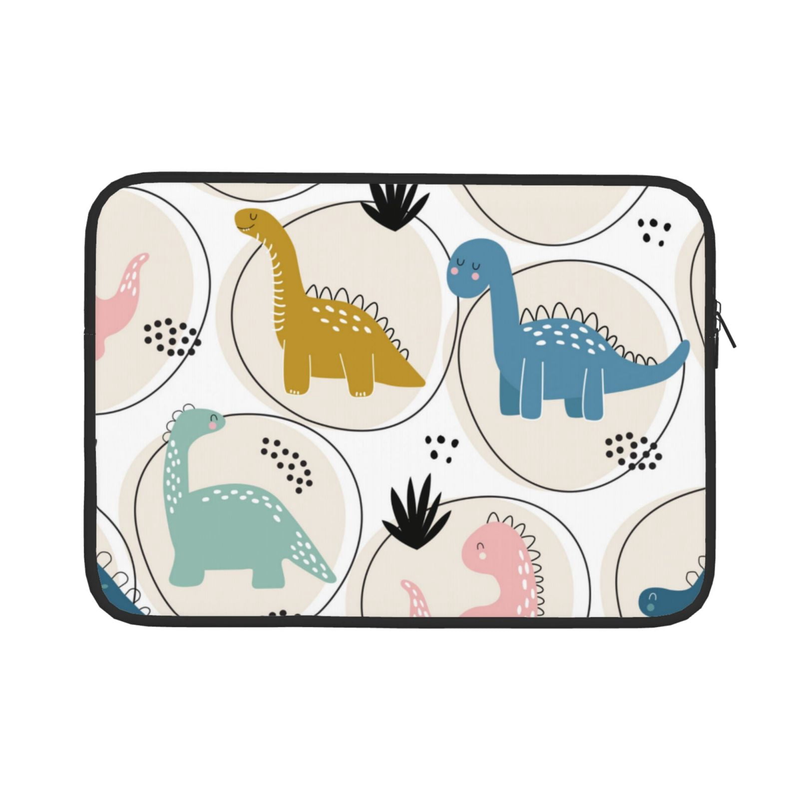 Bingfone Cute Dinosaurs Laptop Sleeve Case 13 Inch, 360° Protective ...