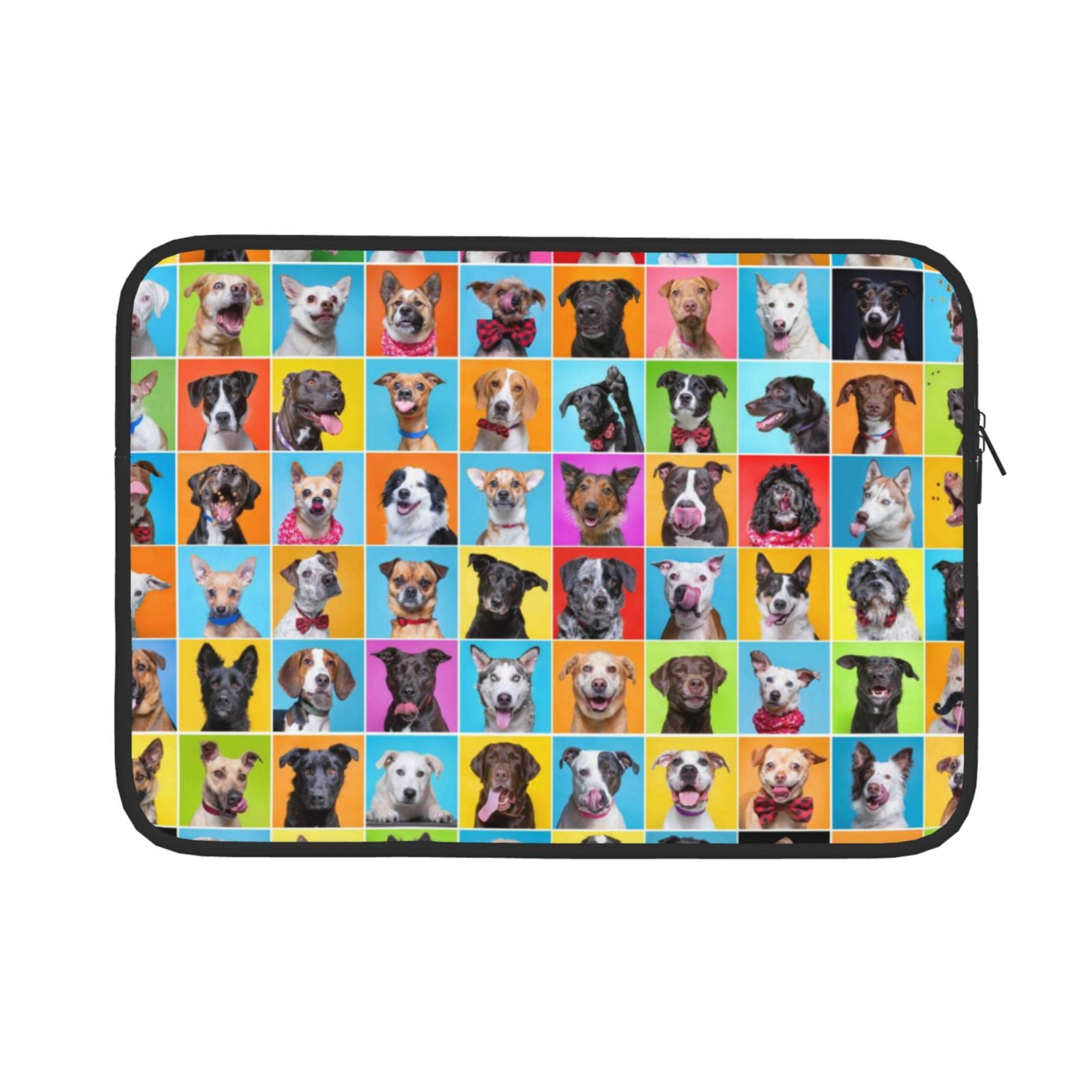 Bingfone Cute Dogs Collage Laptop Sleeve Case 15 Inch, 360° Protective ...