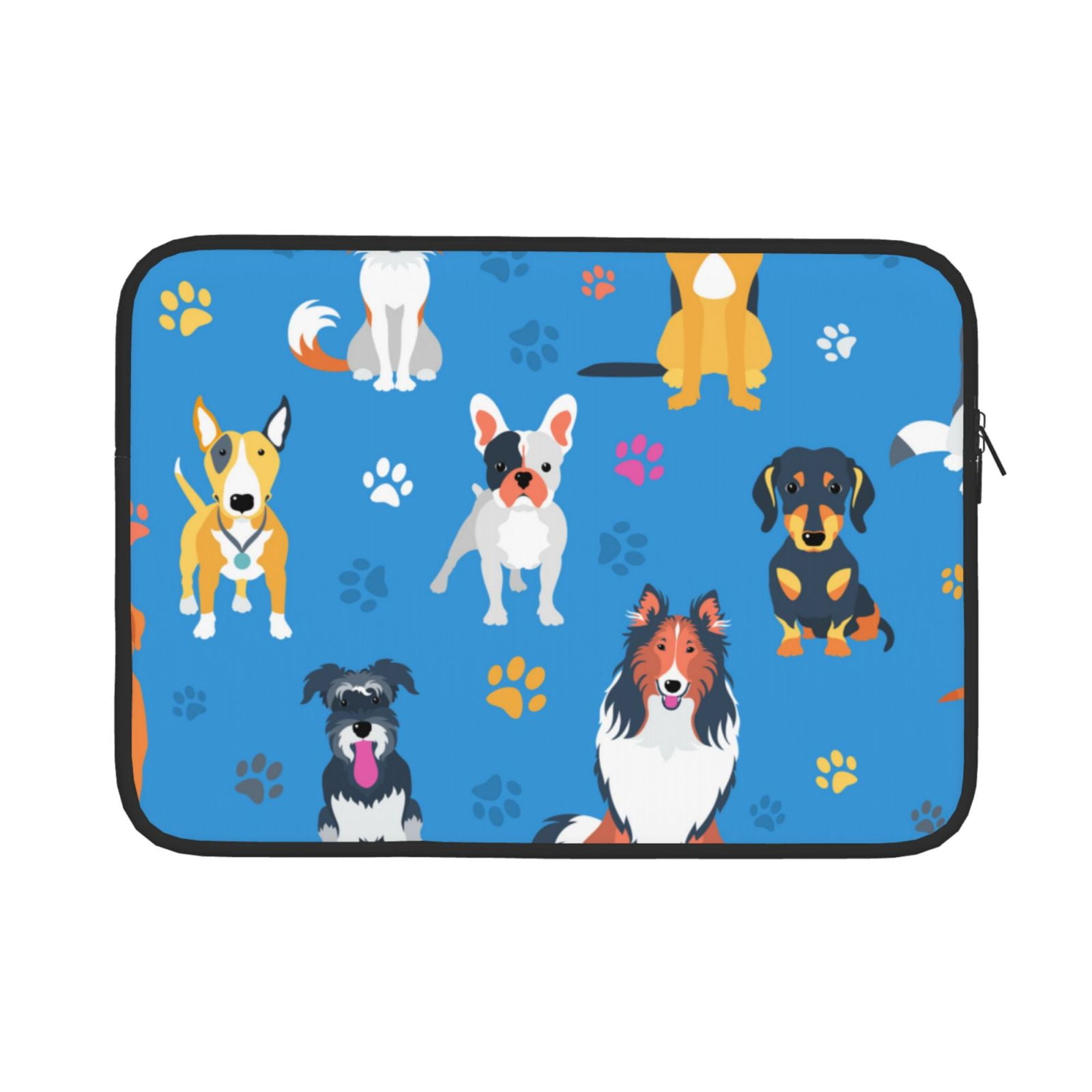 Bingfone Cute Dogs Laptop Sleeve Case 13 Inch, 360° Protective Computer ...