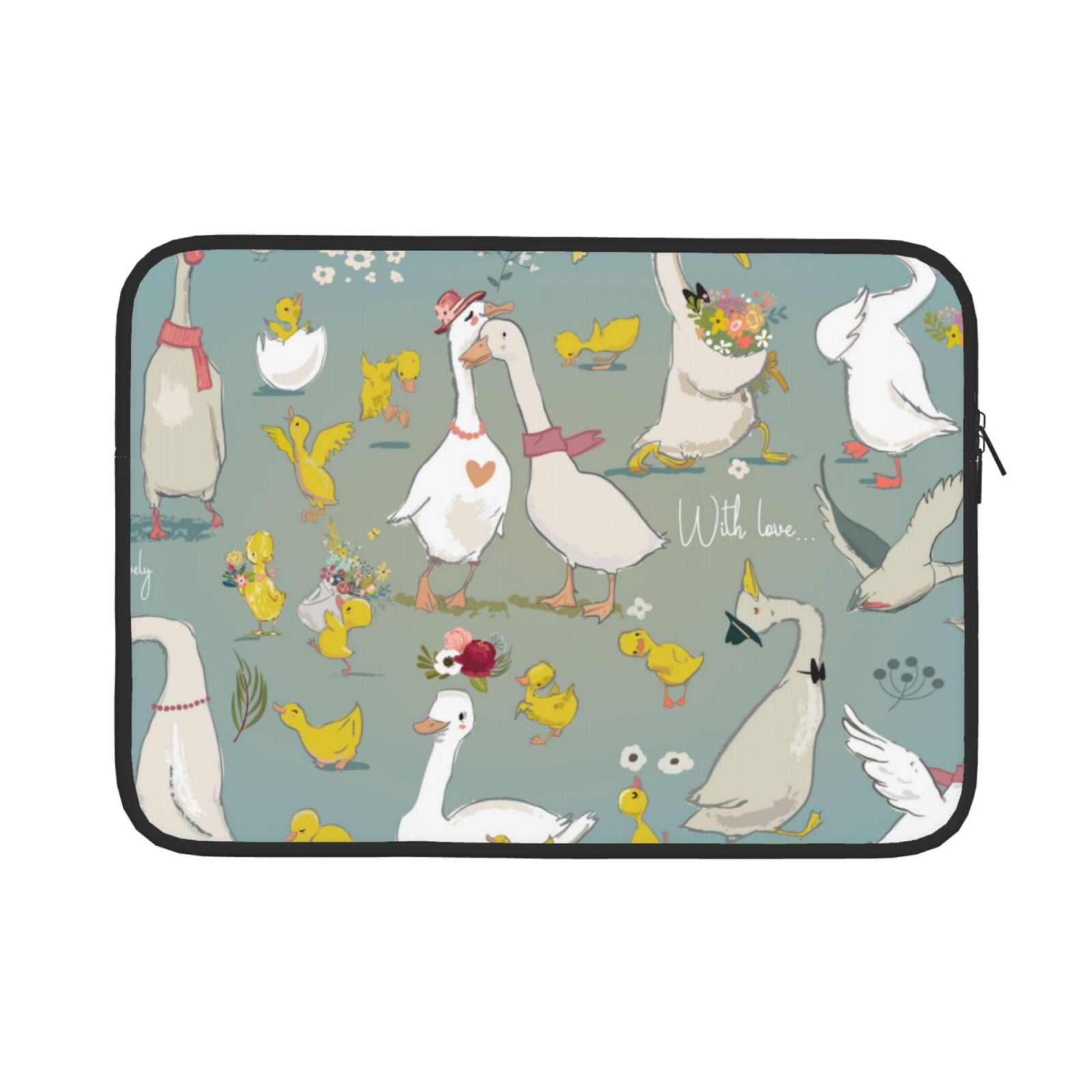 Bingfone Cute Farm Birds Laptop Sleeve Case 15 Inch, 360° Protective ...
