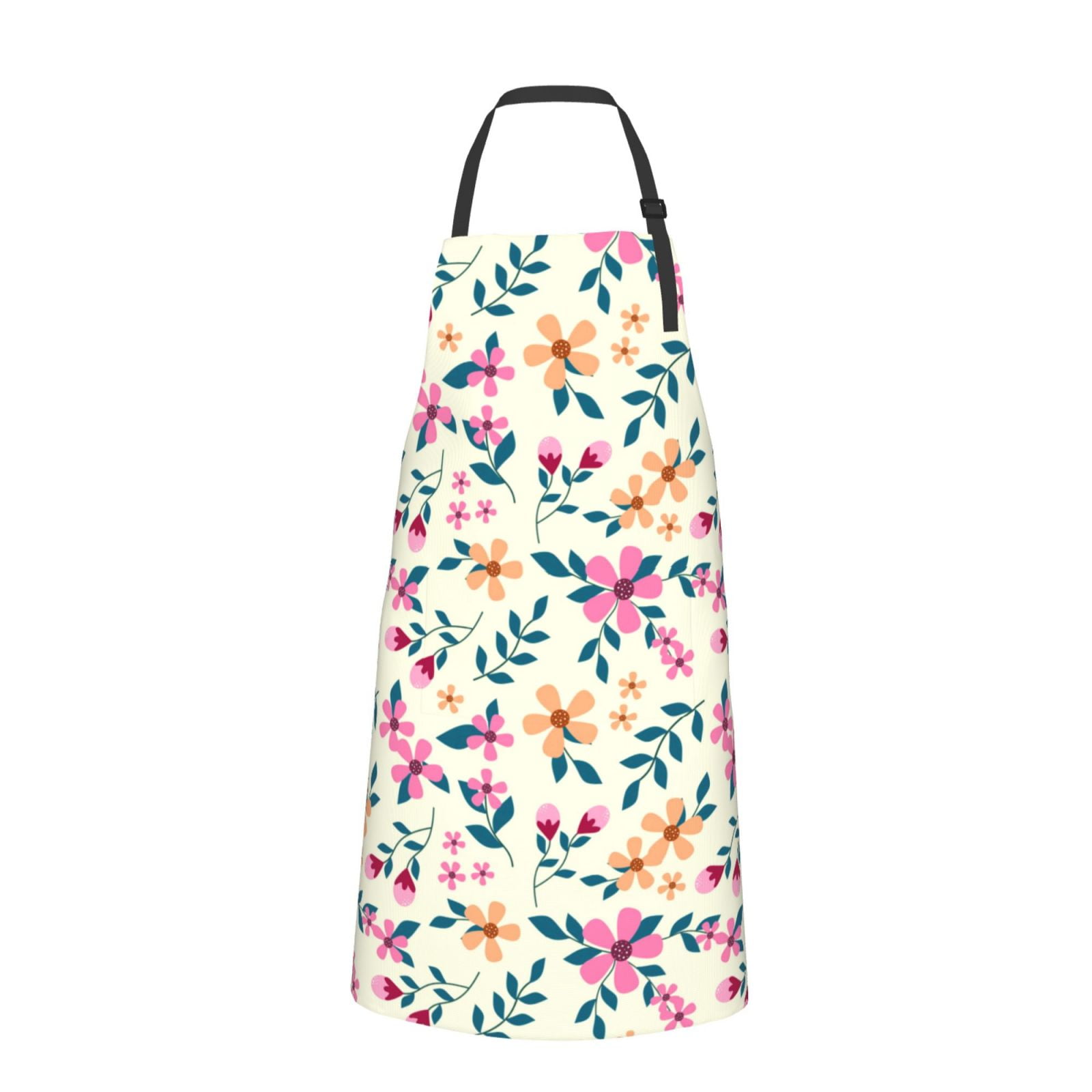 Bingfone Cute Flower Apron Gifts For Men, Women Professional Grade Chef ...