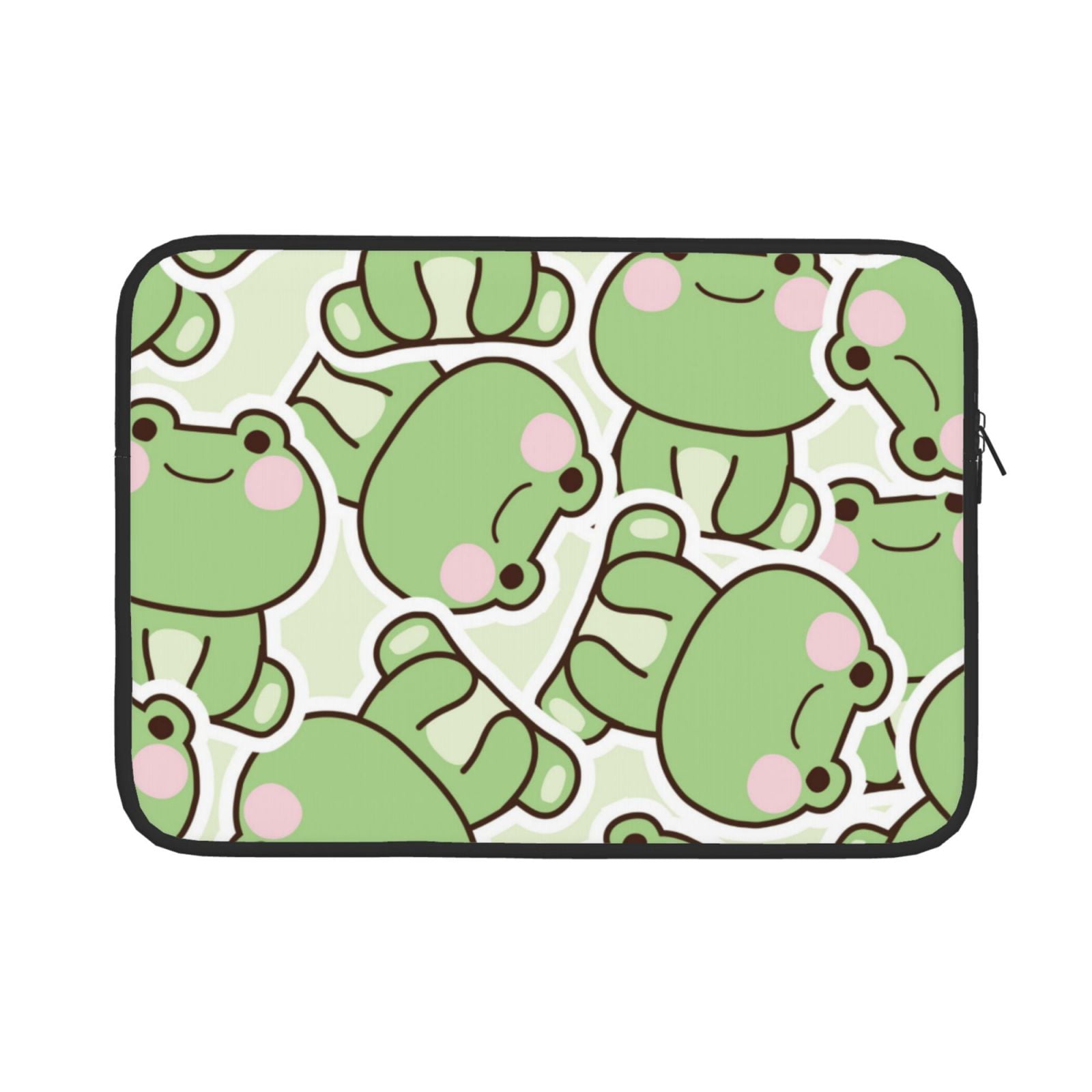 Bingfone Cute Frog Laptop Sleeve Case 15 Inch, 360° Protective Computer ...