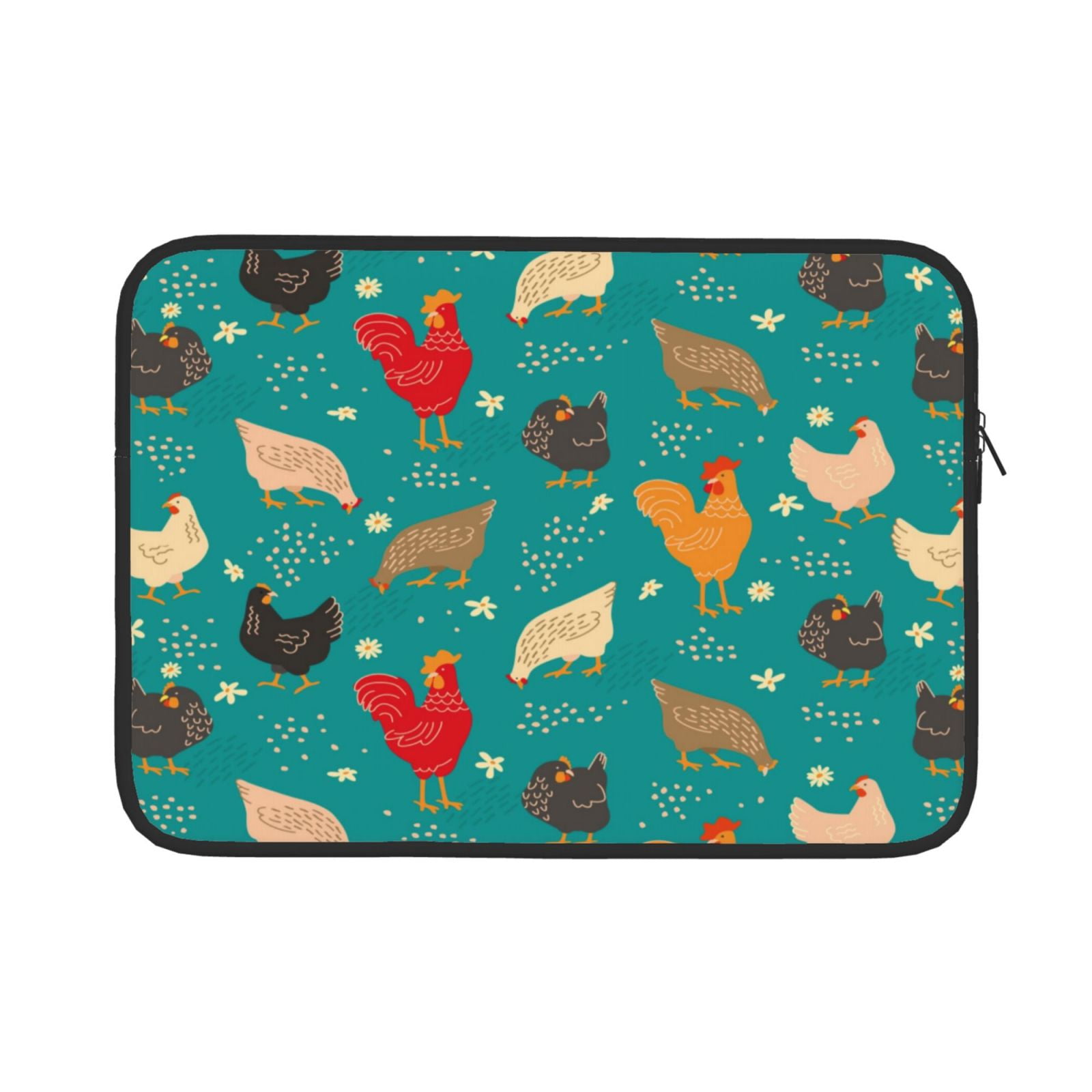 Bingfone Cute Hens And Rooster Laptop Sleeve Case 13 inch , 360 ...
