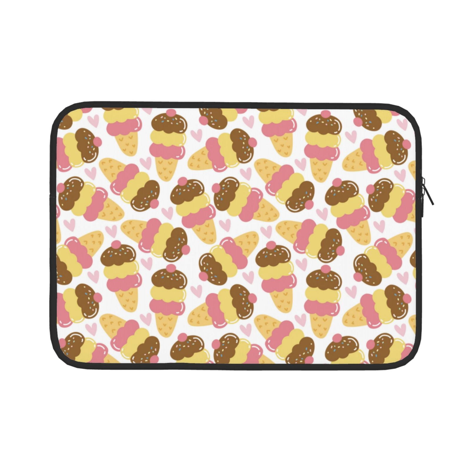Bingfone Cute Ice Cream Laptop Sleeve Case 13 inch , 360° Protective ...