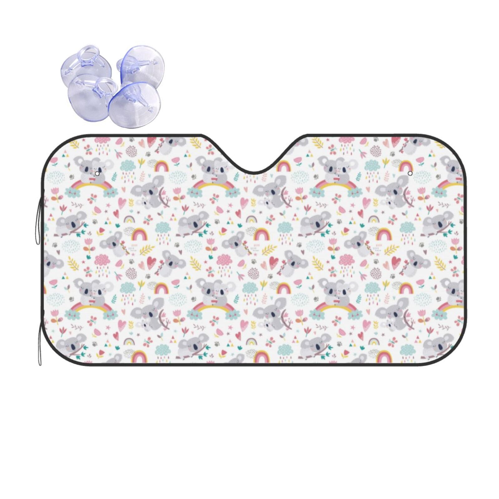 Bingfone Cute Koala Car Windshield Sun Shade Protector Keep Your ...