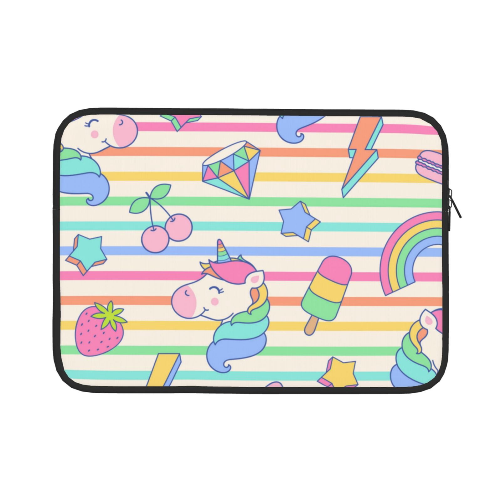 Bingfone Cute Unicorn Laptop Sleeve Case 13 Inch, 360° Protective ...