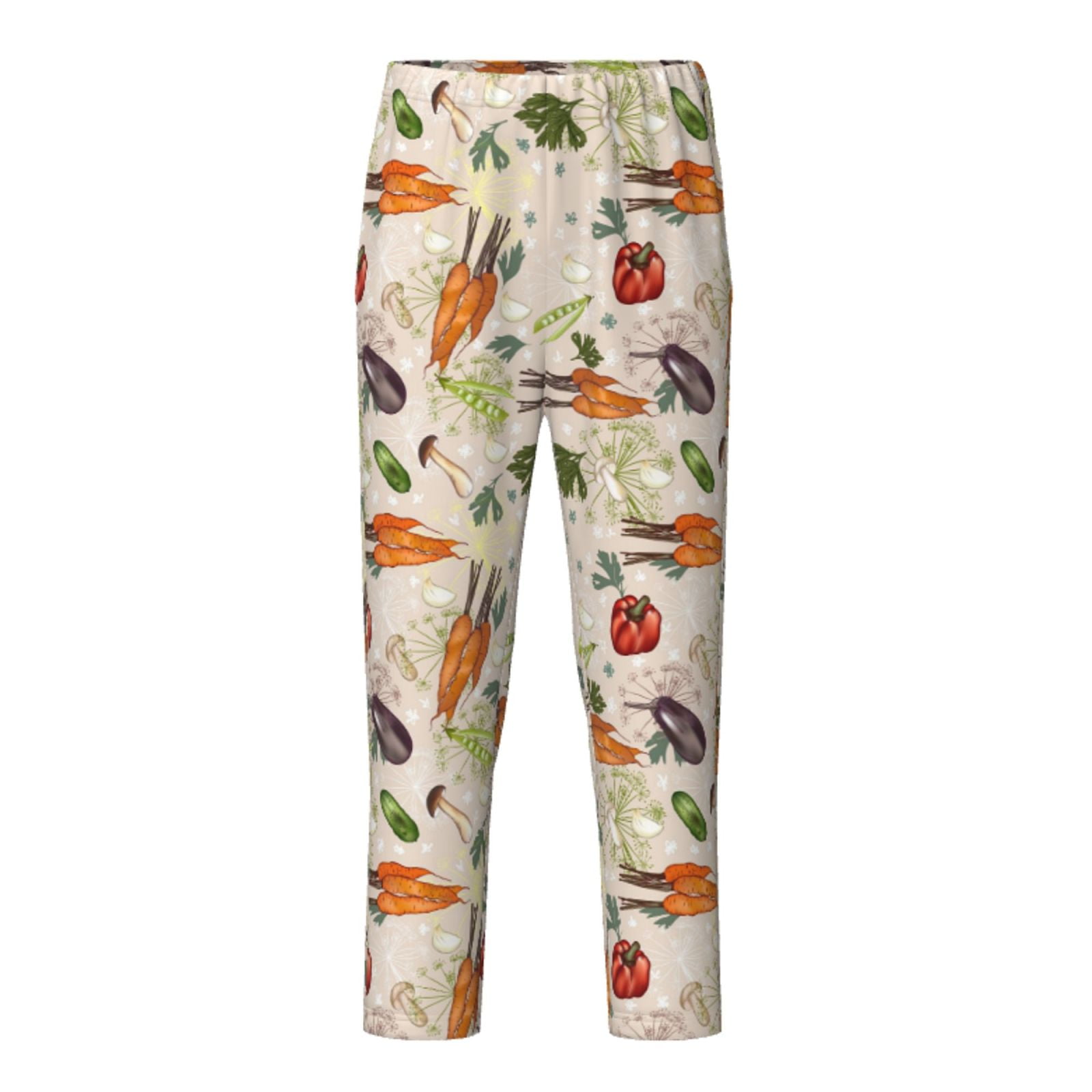 Bingfone Cute Vegetables Print Boys Girls Pajama Pants Lounge Pants ...