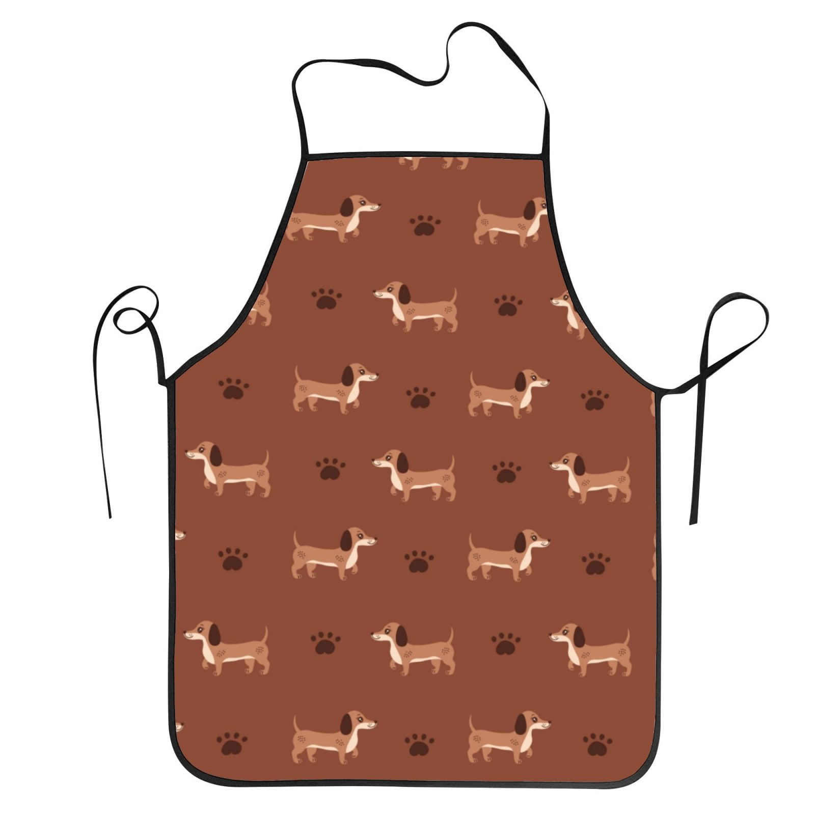 Bingfone Dachshund Dog Puppy for Tie-up Apron, Unisex Waterproof and ...