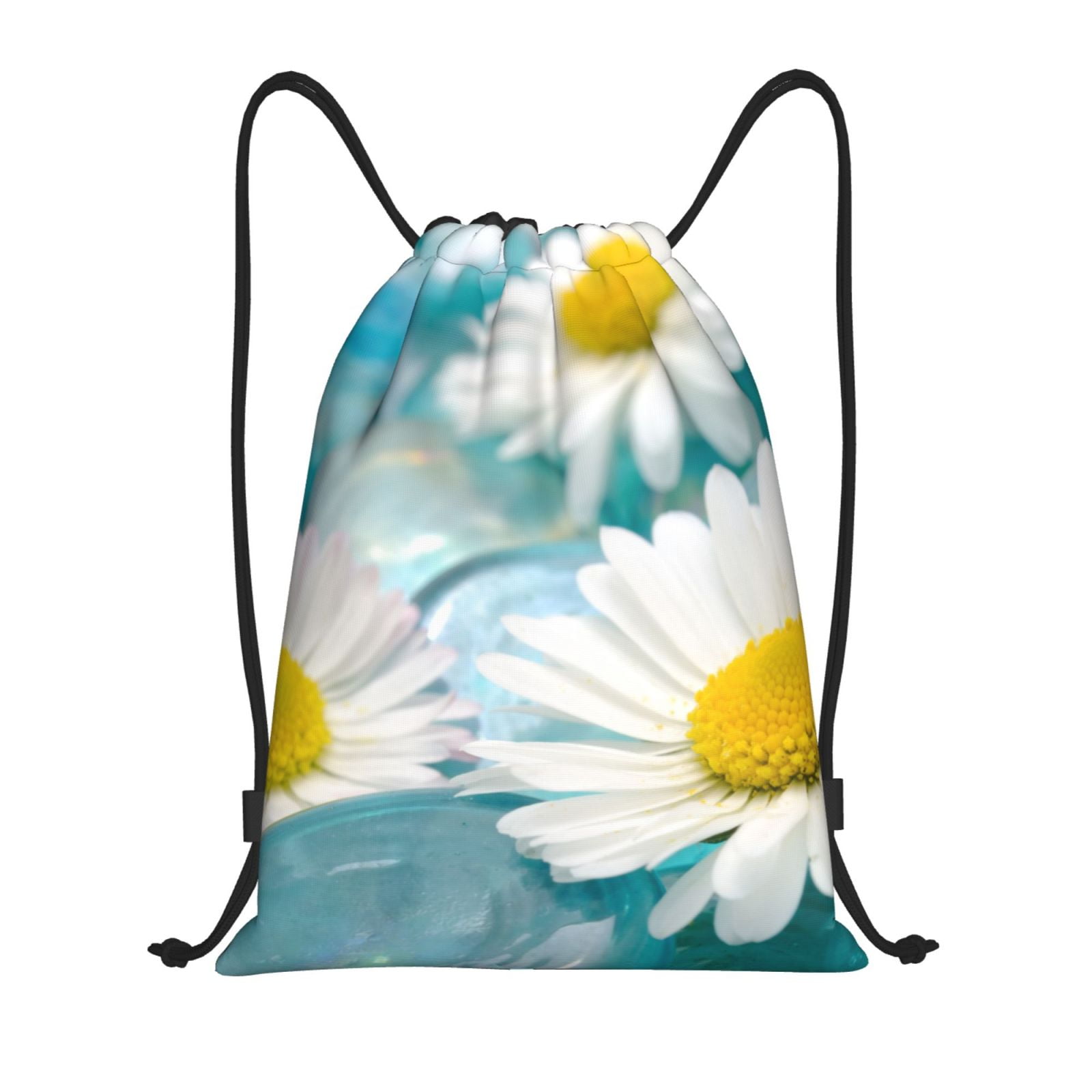 Bingfone Daisy Flowers Drawstrings Backpacks Bags For Men Women Gym ...