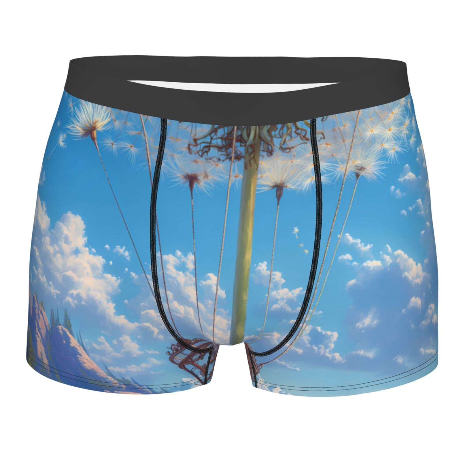 Bingfone Dandelion Hot Air Balloon Men's Underwear - Casual Stretch ...