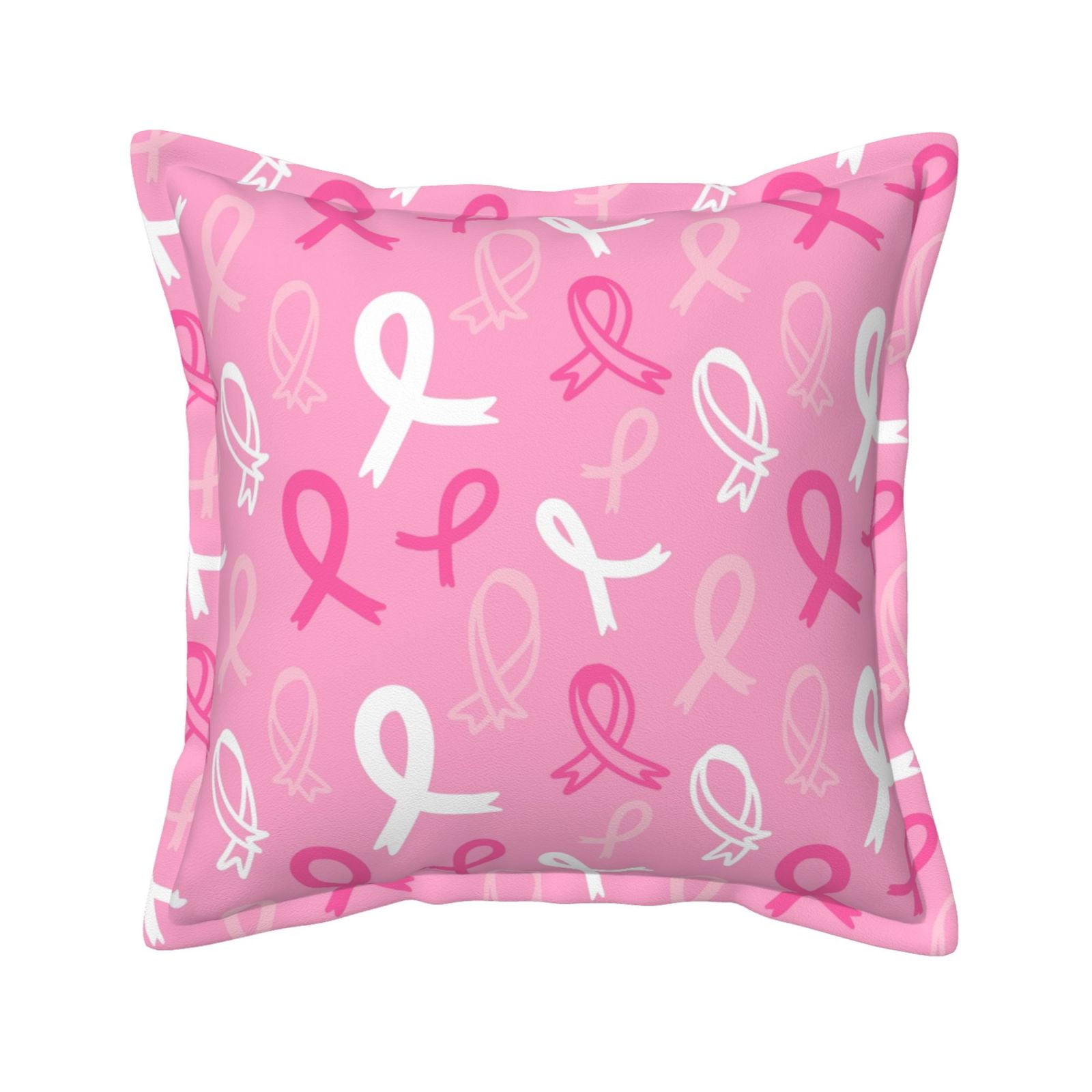 Bingfone Decorative Pillow Covers 16"X16" Breast Cancer Awareness (3 ...