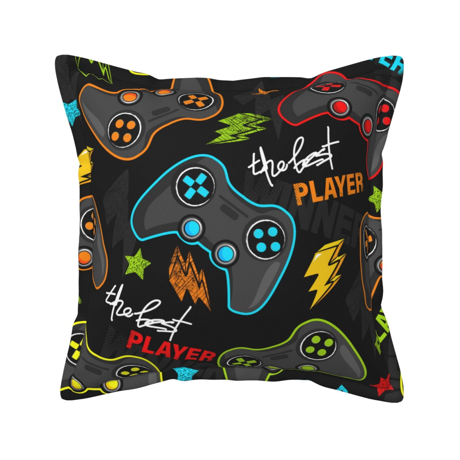 Bingfone Decorative Pillow Covers 16"X16" Play Game3 Couch Pillow Cases ...