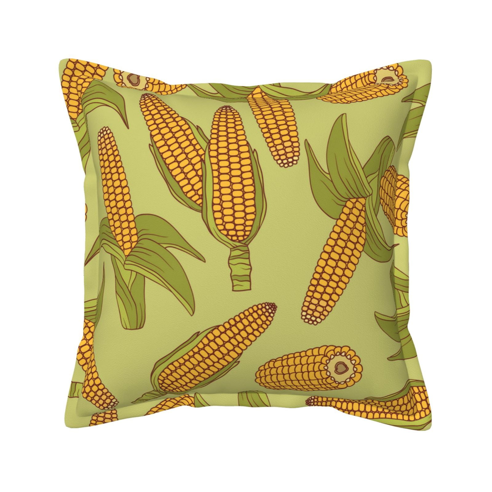 Bingfone Decorative Pillow Covers 18"X18" Corn Couch Pillow Cases ...