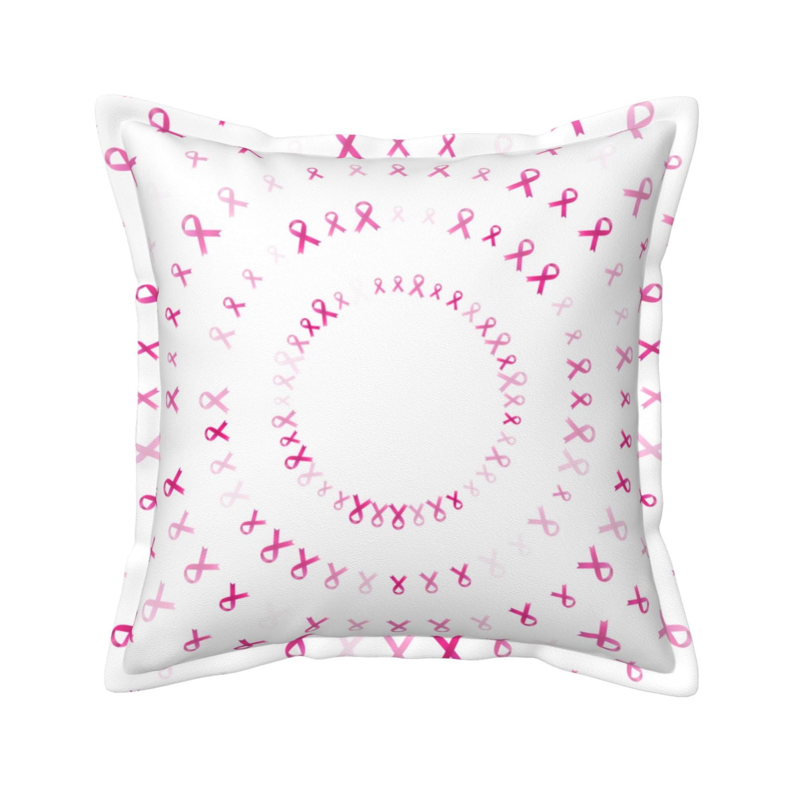 Bingfone Decorative Pillow Covers 20"X20" Breast Cancer Awareness (4 ...