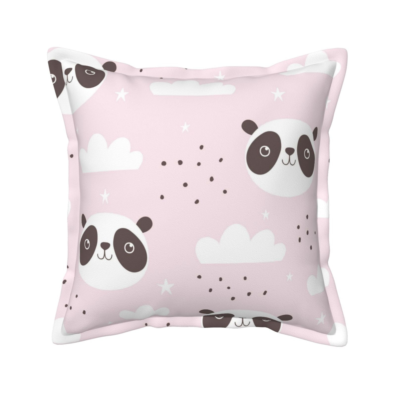Bingfone Decorative Pillow Covers 20"X20" Cute Panda Couch Pillow Cases ...
