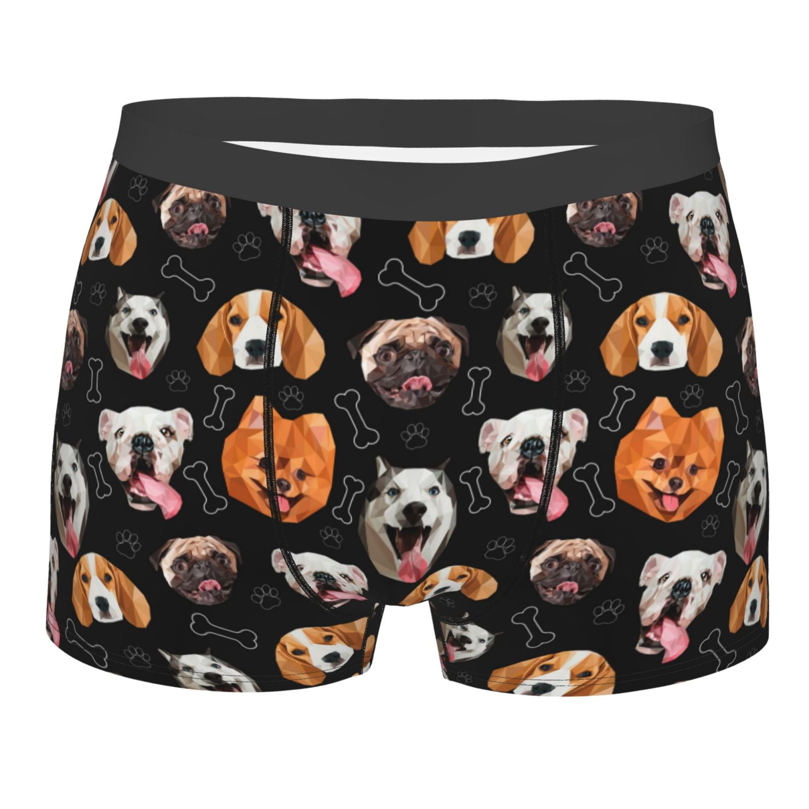 Bingfone Different Breeds Of Dogs Men's Underwear - Casual Stretch ...
