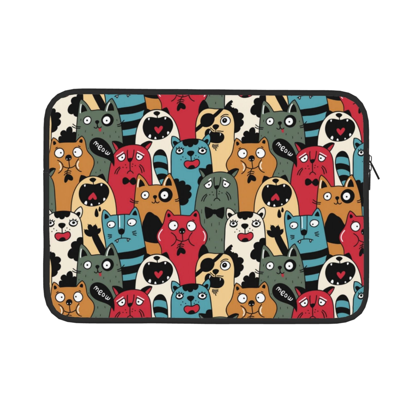 Bingfone Different Cats 1 Laptop Sleeve Case 13 inch , 360° Protective ...