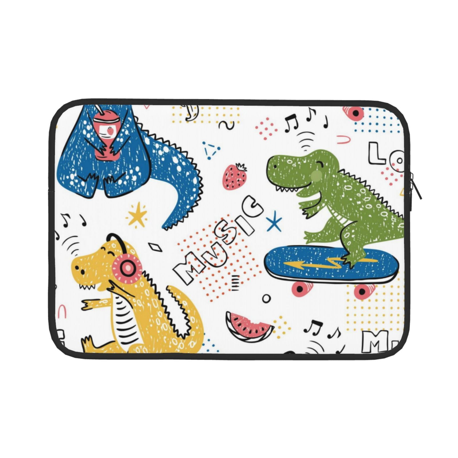 Bingfone Dinosaur Laptop Sleeve Case 13 Inch, 360° Protective Computer ...